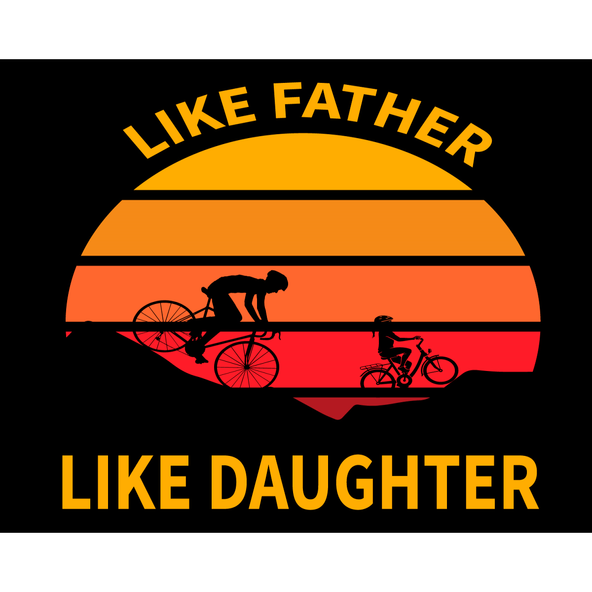 Like Father Like Daughter Svg, Fathers Day Svg, Funny Quotes | Inspire ...