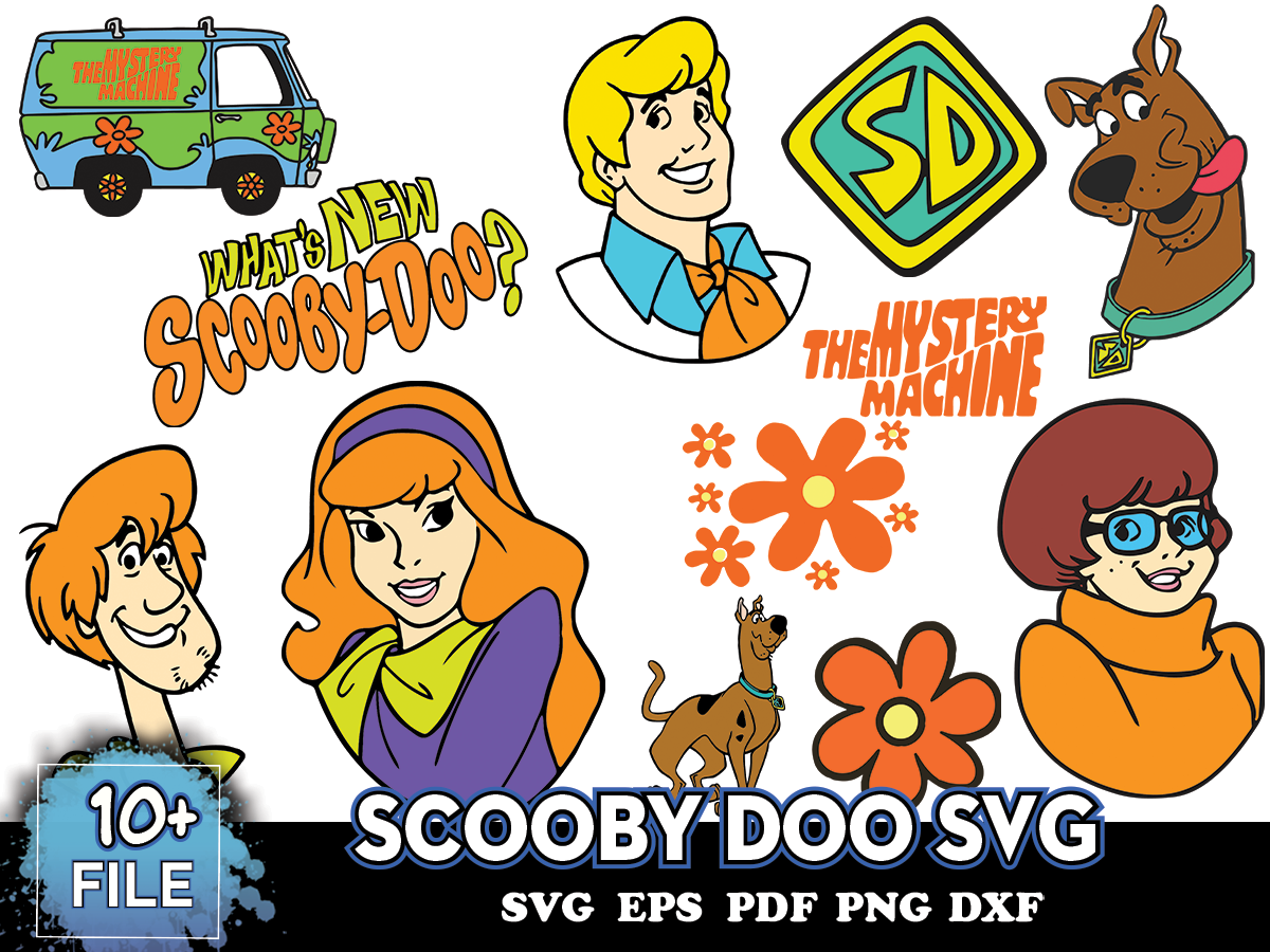 Scooby Doo Svg, Scooby Doo Dog Svg, Logo Svg, Scooby Movie S - Inspire ...