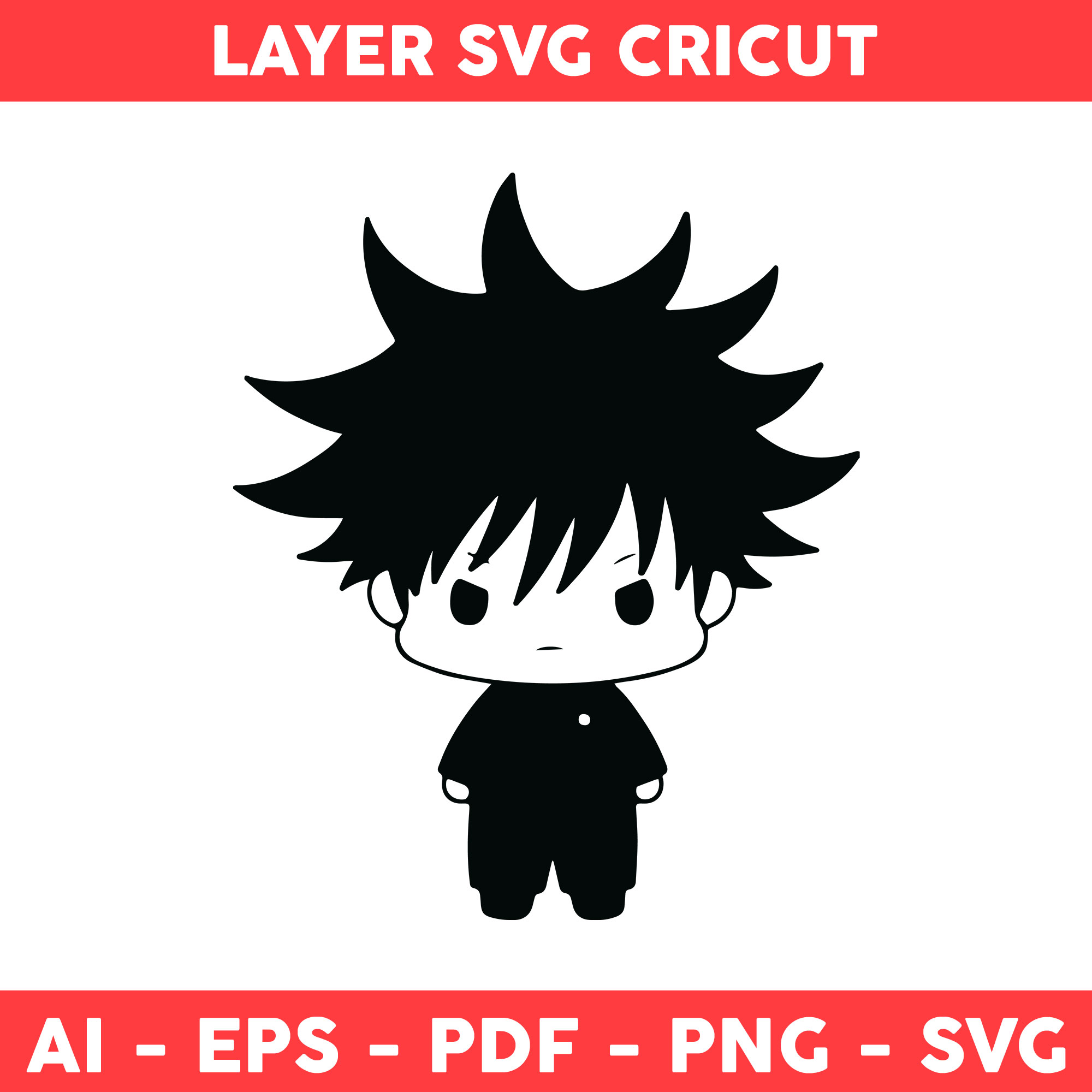 Fushiguro Megumi Svg, Jujutsu Kaisen Svg, Megumi Svg, Anime - Inspire ...