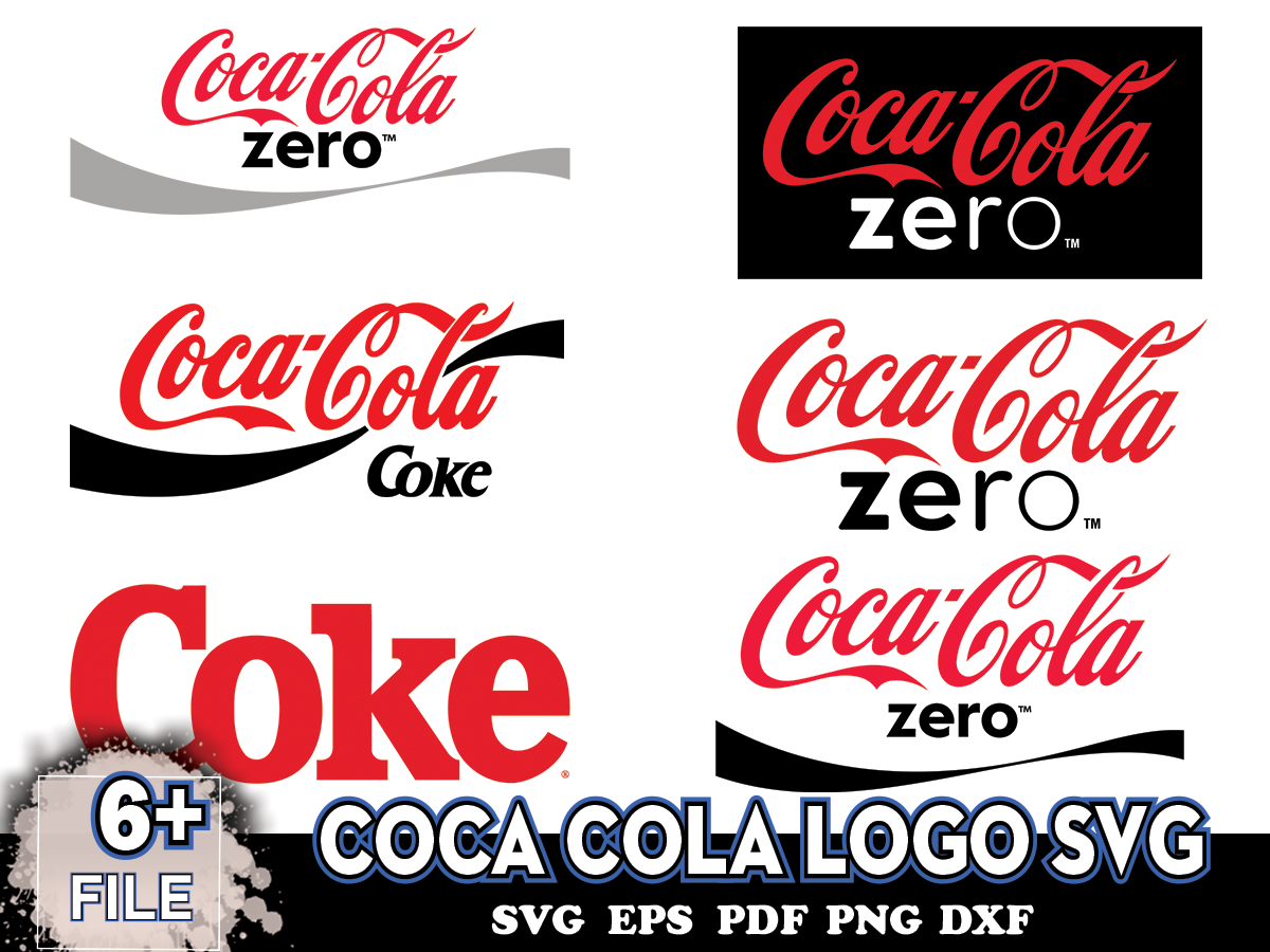 Coca Cola Logo Svg, Logo Brand Svg, Dripping Cola Logo Svg | Inspire Uplift