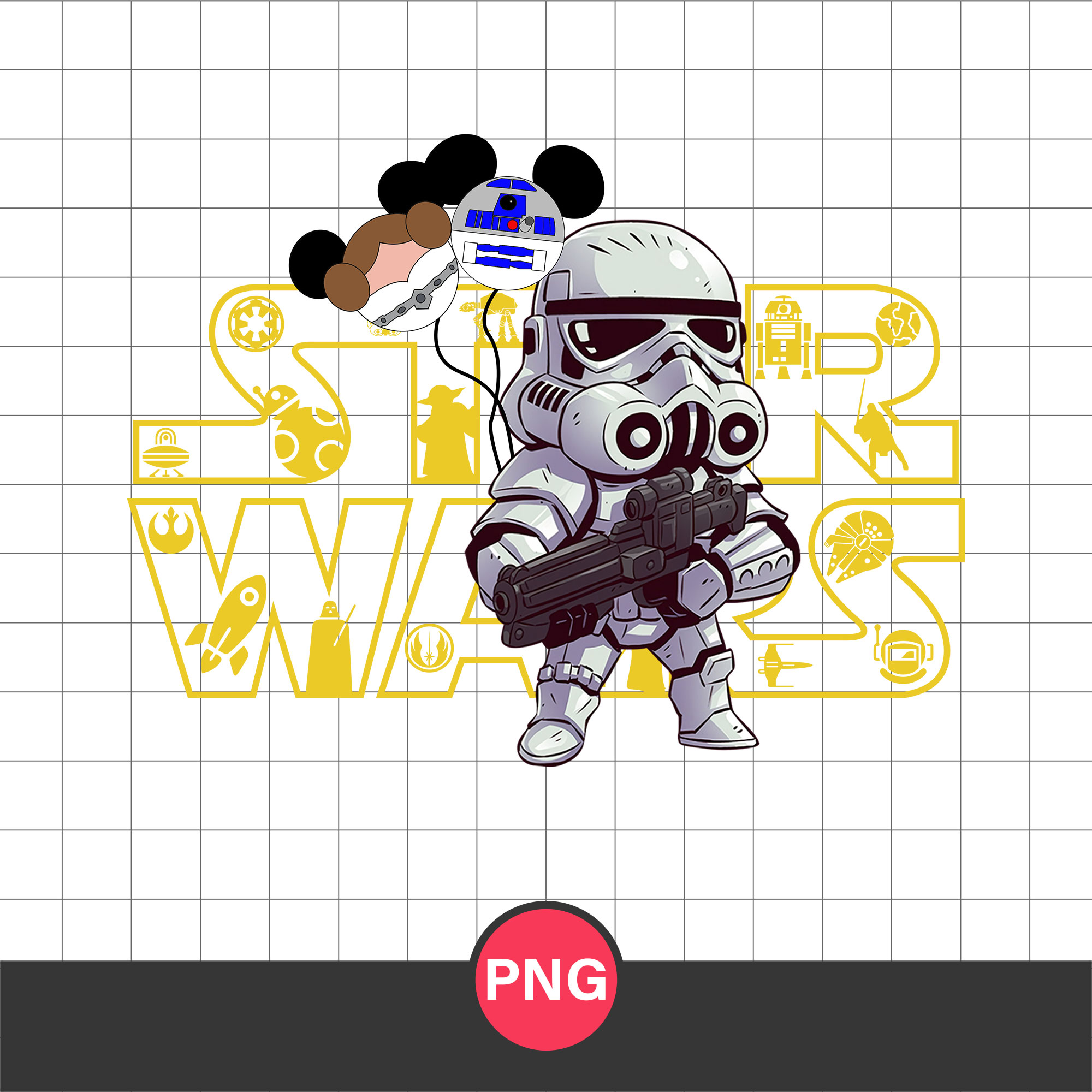 StormTrooper Balloon Mickey Png, StormTrooper Png, Disney St | Inspire ...