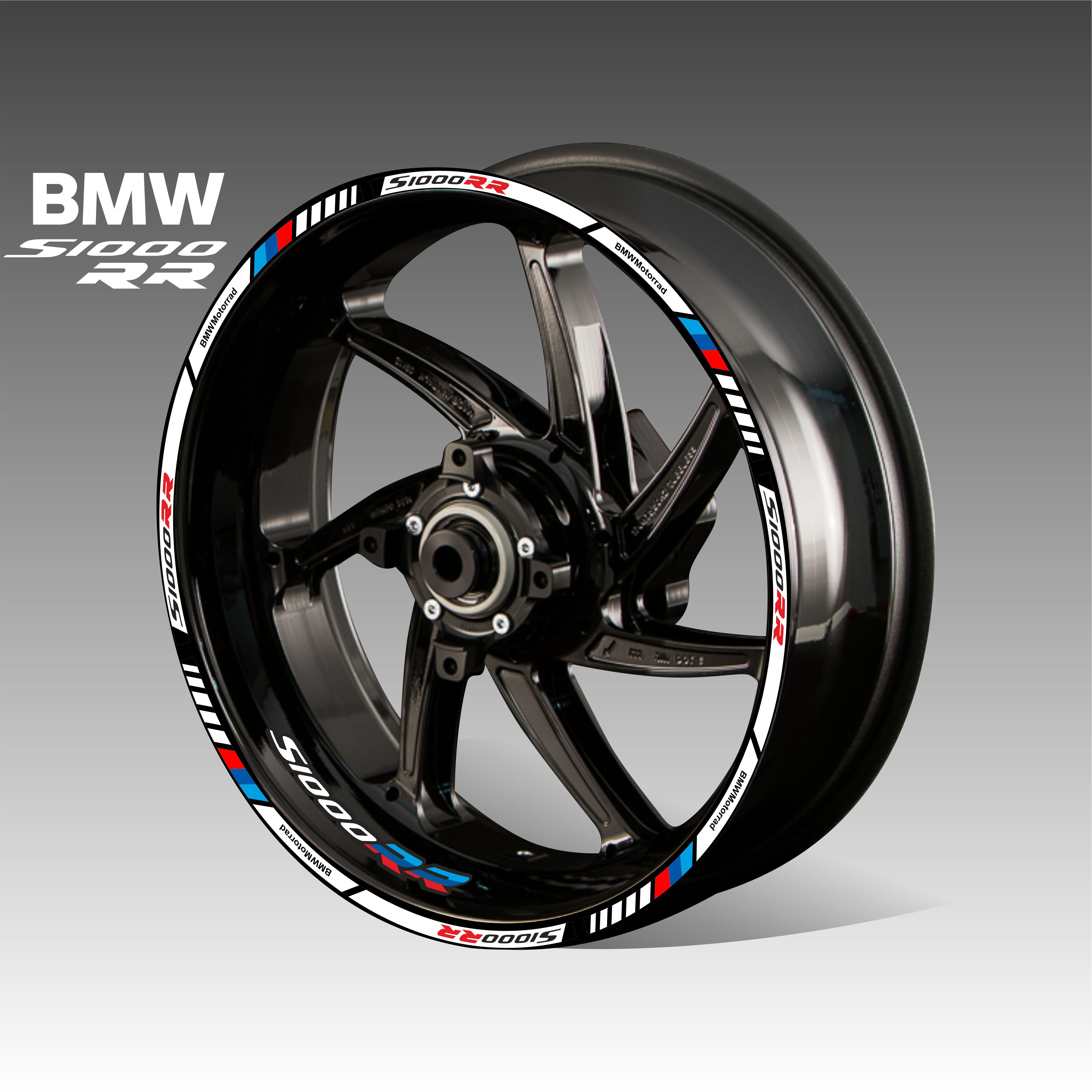 Wheel decals BMW S1000RR rim stickers motorcycle BMW S1000RR - Inspire ...