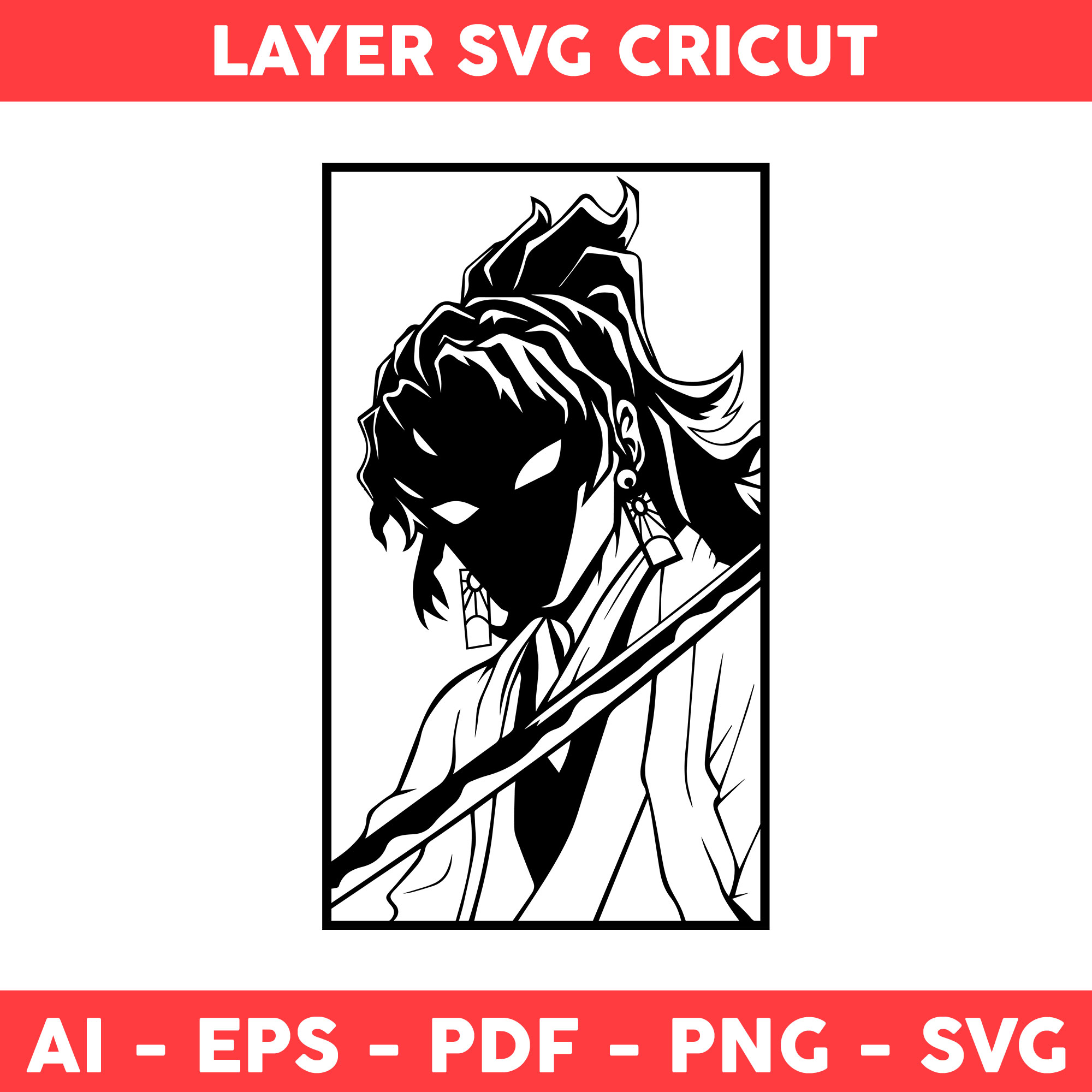 Kamado Tanjirou Svg, Tanjirou Svg, Nezuko Svg, Demon Slayer | Inspire ...