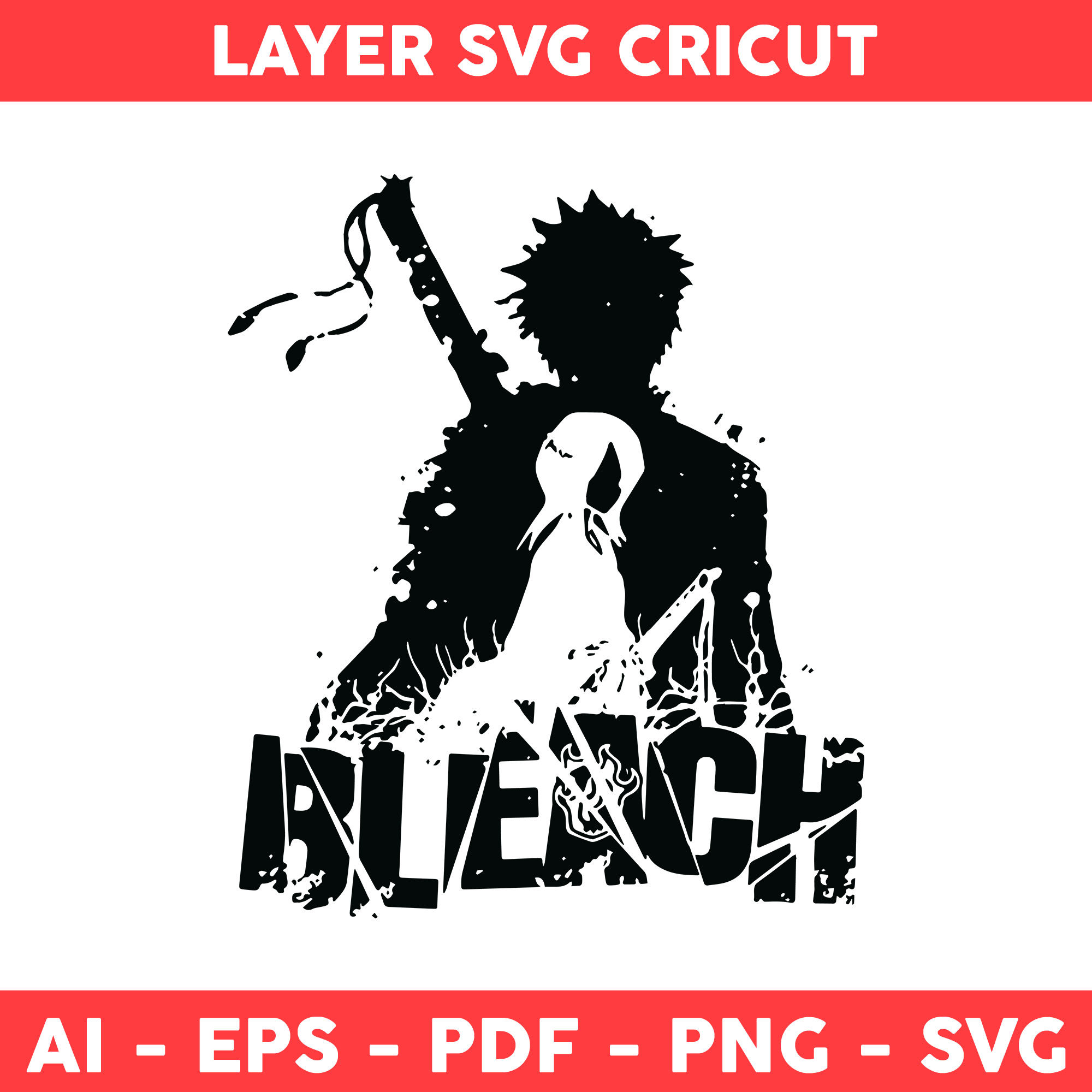 Anime Character Svg, Bleach Svg, Bleach Character Svg, Bleac - Inspire ...