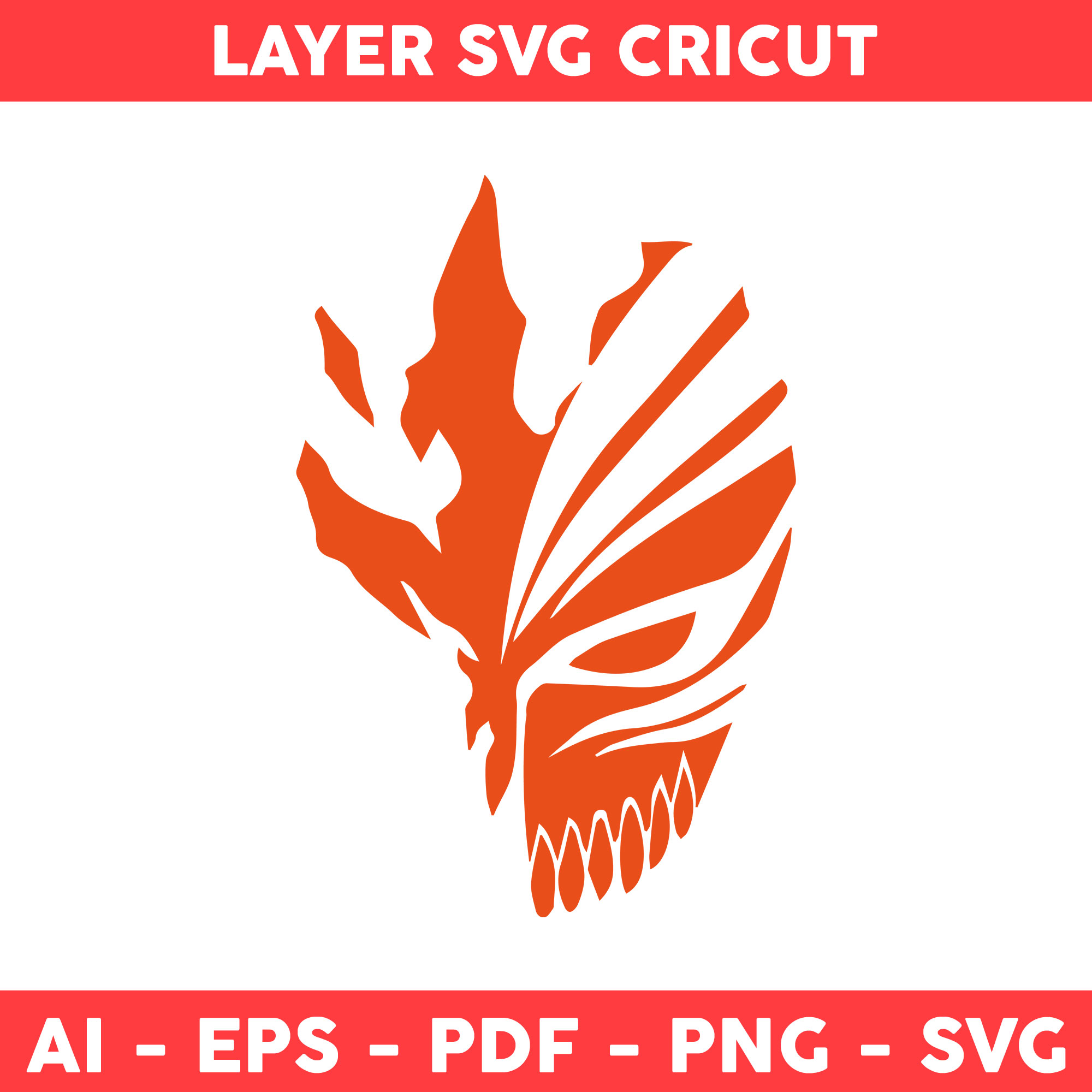 Kurosaki Ichigo Svg, Ichigo Face Svg, Bleach Svg, Bleach Cha | Inspire ...