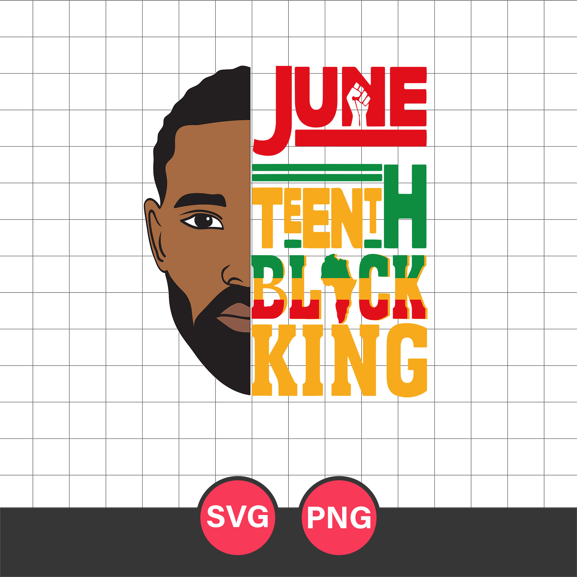 Juneteenth Black King Svg, Black History Svg, Juneteenth Svg - Inspire ...
