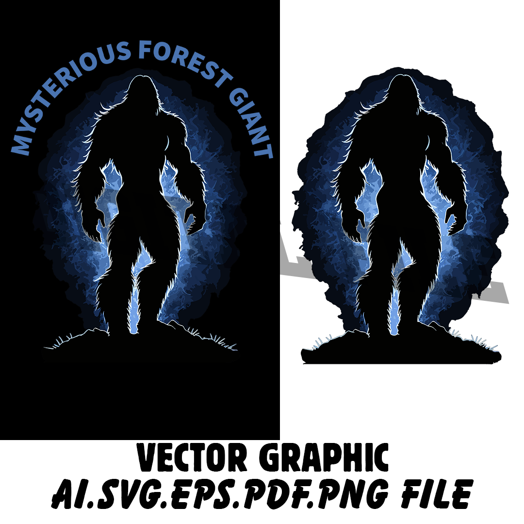 MYSTERIOUS FOREST GIANT AI.SVG.EPS.PDF.PNG DOWNLOAD DIGITAL - Inspire ...