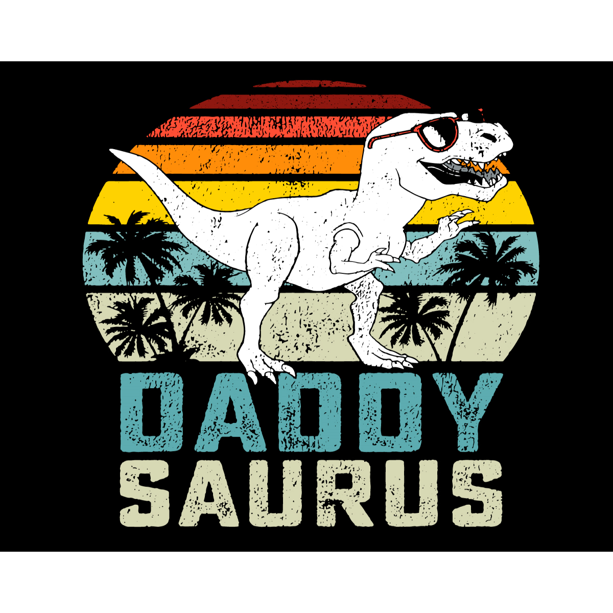 Daddy Saurus Sunset Svg, Fathers Day Svg, Daddysaurus Svg, D - Inspire ...