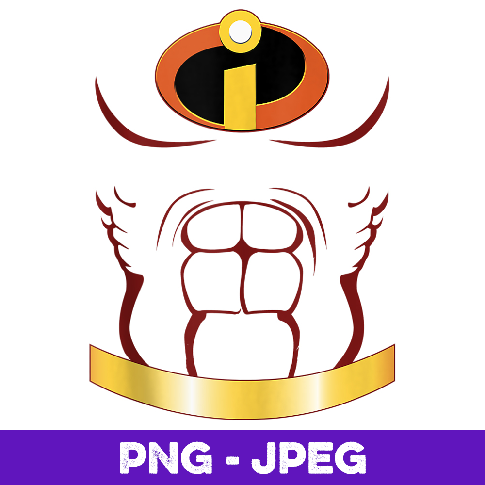 Disney Pixar Incredibles Suit With Muscles V2 | Inspire Uplift