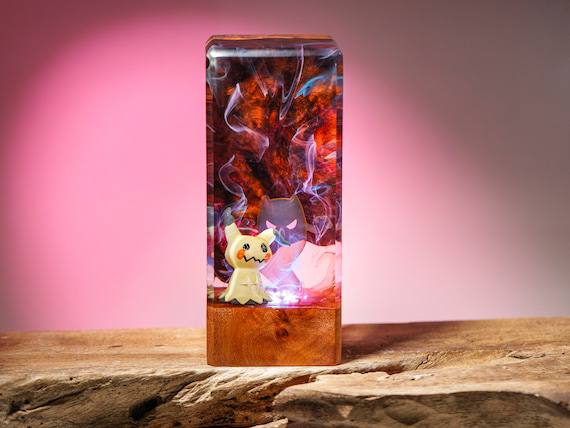 Pokemon Night light,Pokemon,Pokemon Epoxy Lamp, Resin Lamp, - Inspire ...