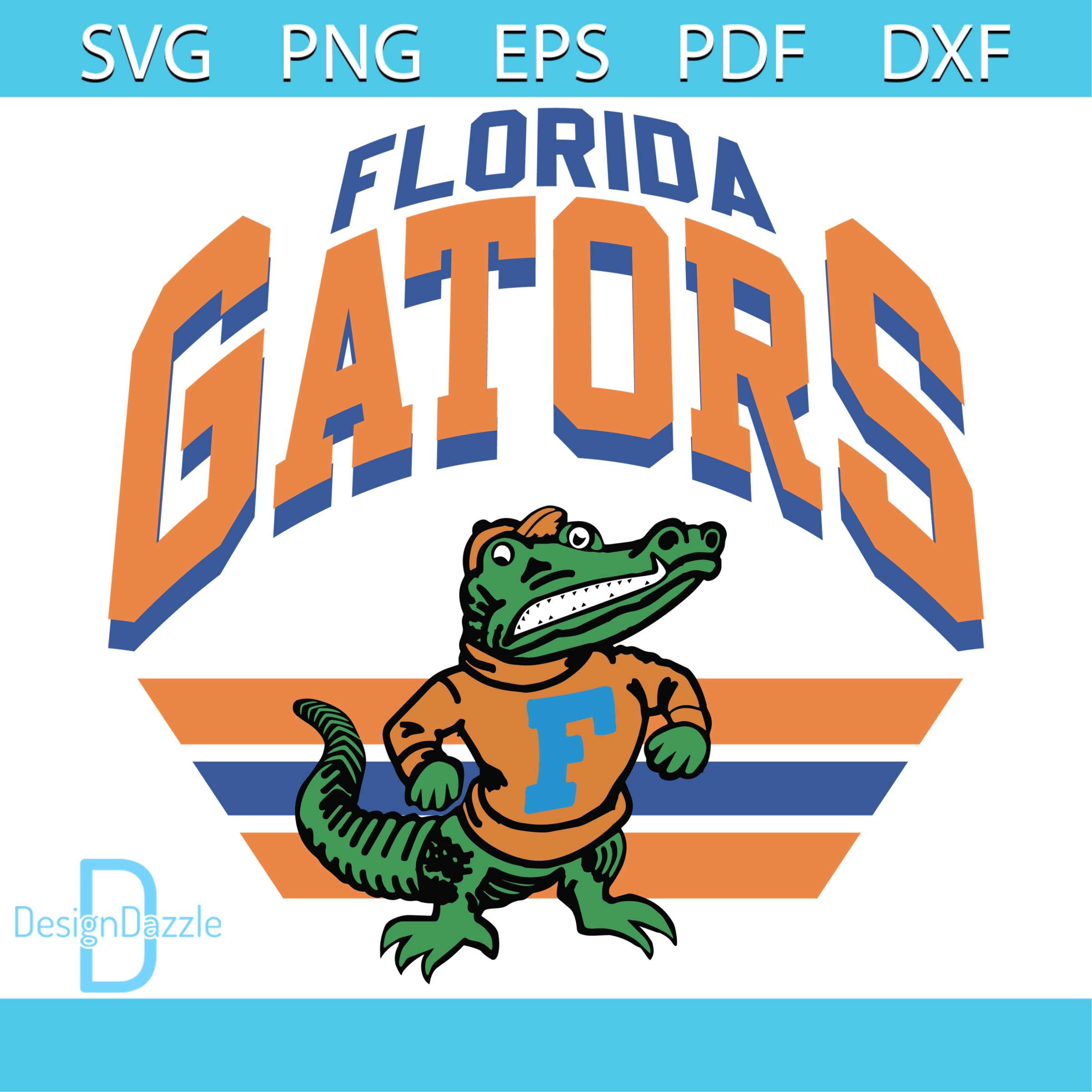 Florida Gator Svg For Cricut Sublimation Files | Inspire Uplift
