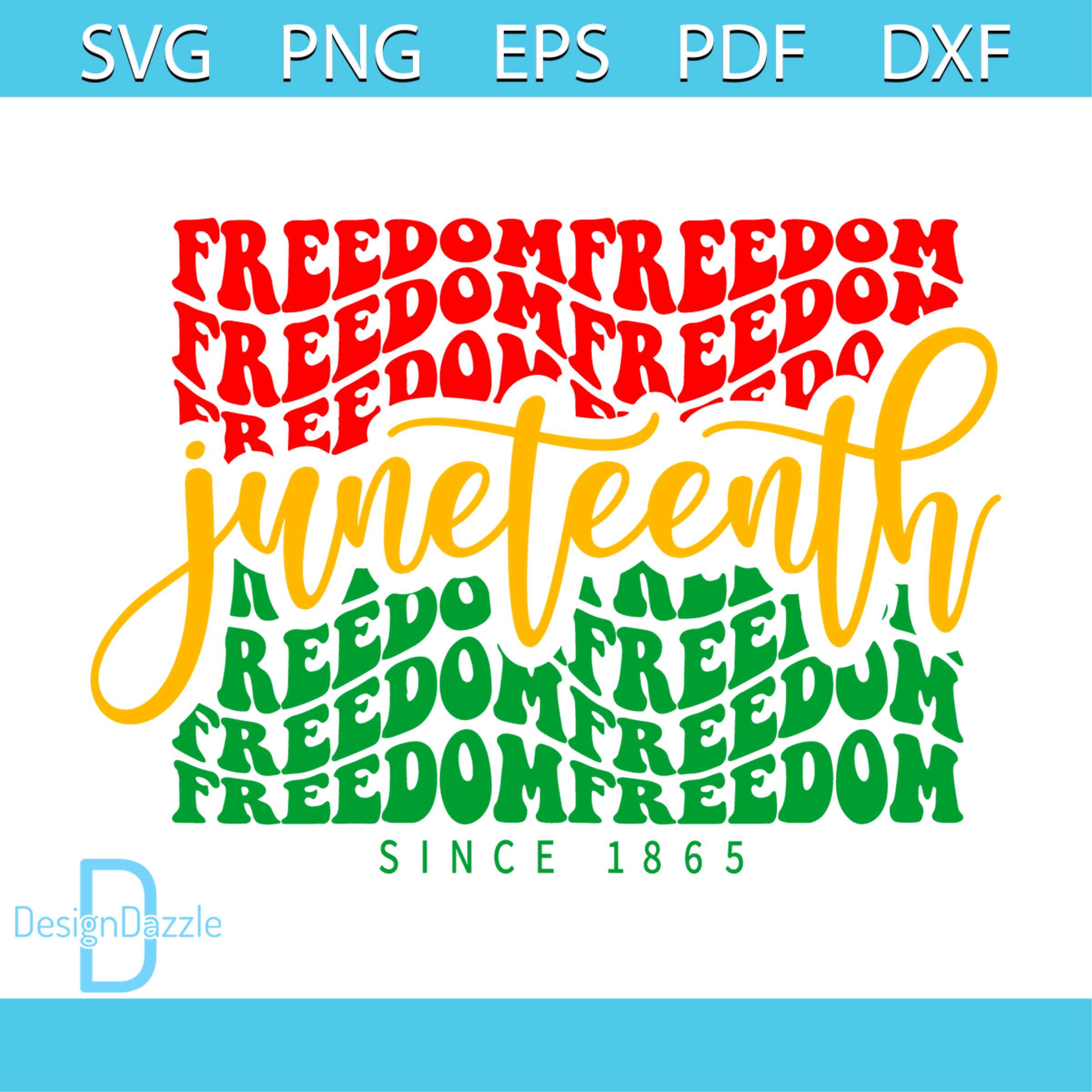 Juneteenth Freedom Day Svg For Cricut Sublimation Files - Inspire Uplift
