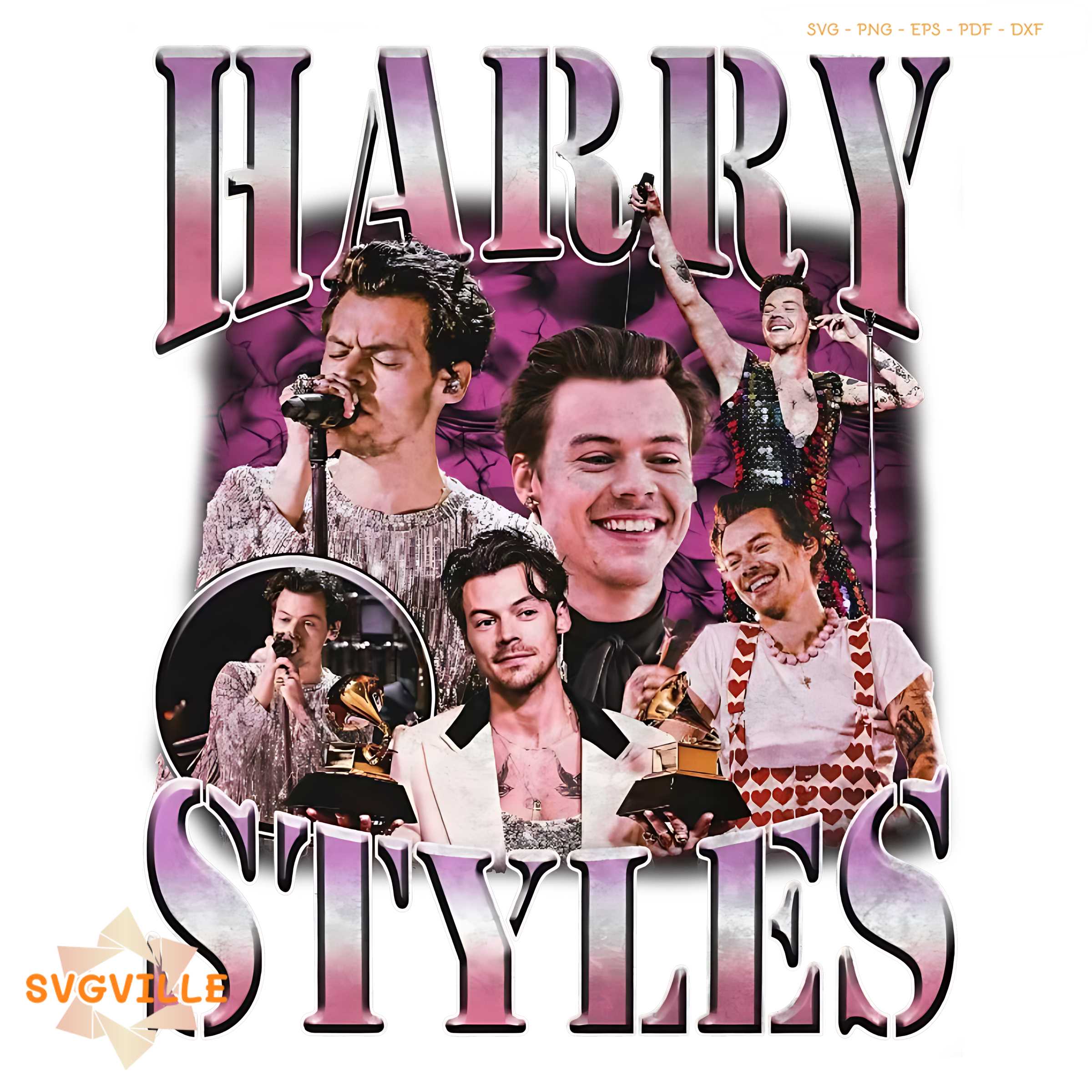 Vintage Bootleg Harry Styles Rap Png Silhouette Files - Inspire Uplift