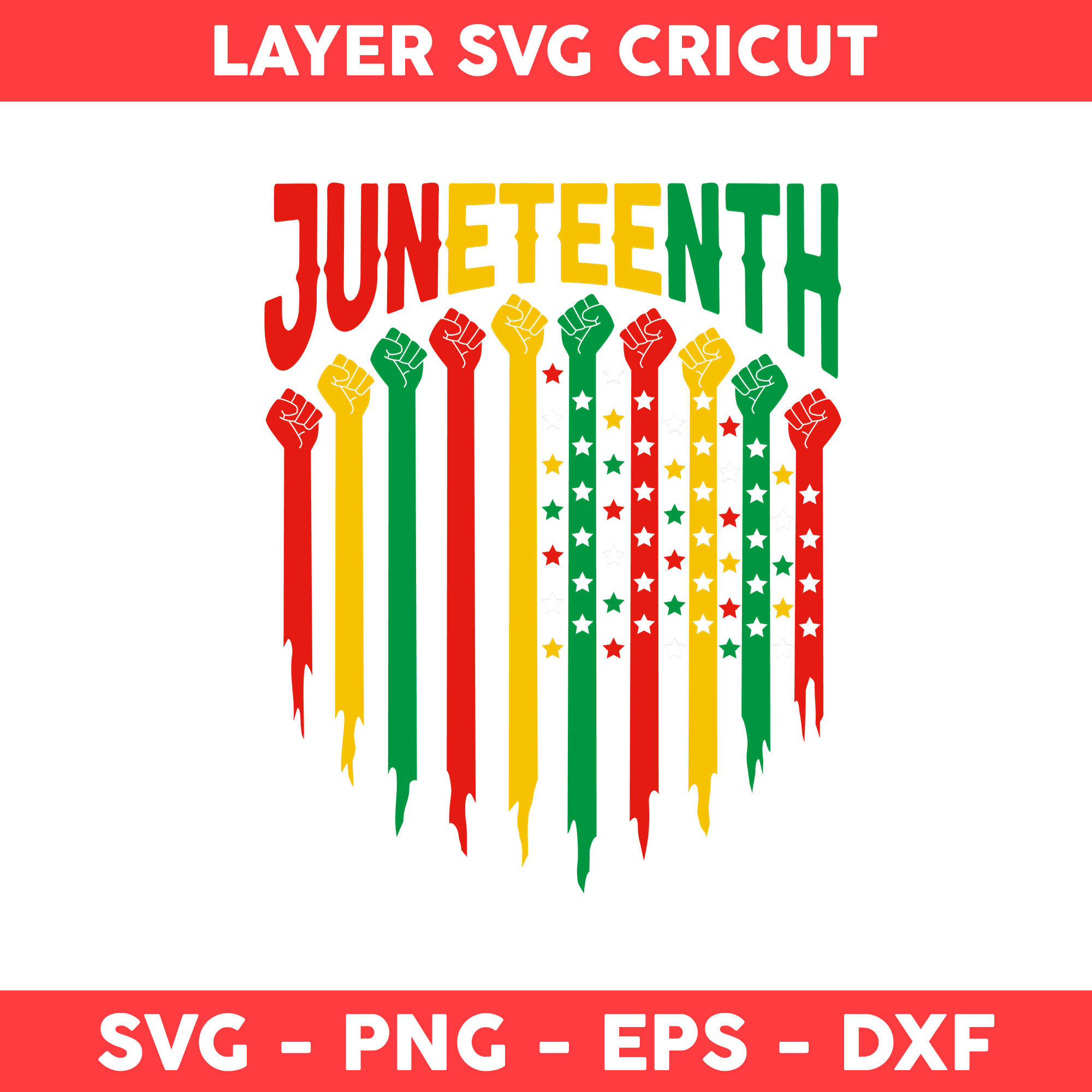 Juneteenth Flag Svg, Juneteenth Svg, Juneteenth 1865 Svg, Bl | Inspire ...