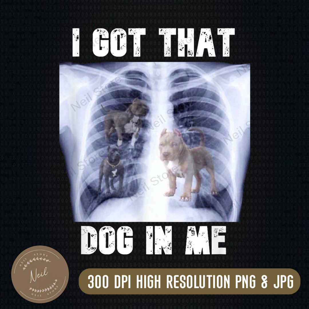 I Got that Dog in Me Xray Png, PNG High Quality, PNG, Digita - Inspire ...
