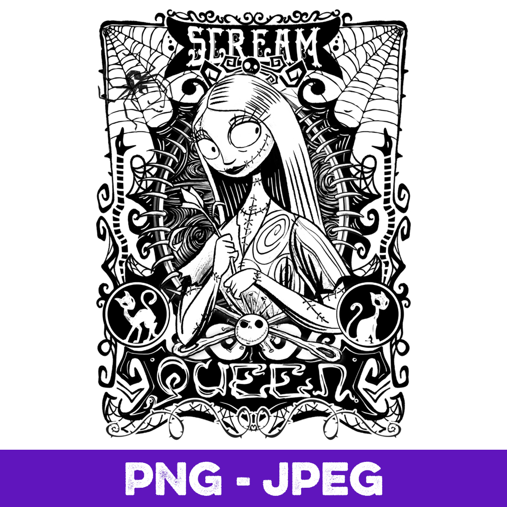 Disney The Nightmare Before Christmas Sally Scream Queen V1 - Inspire ...