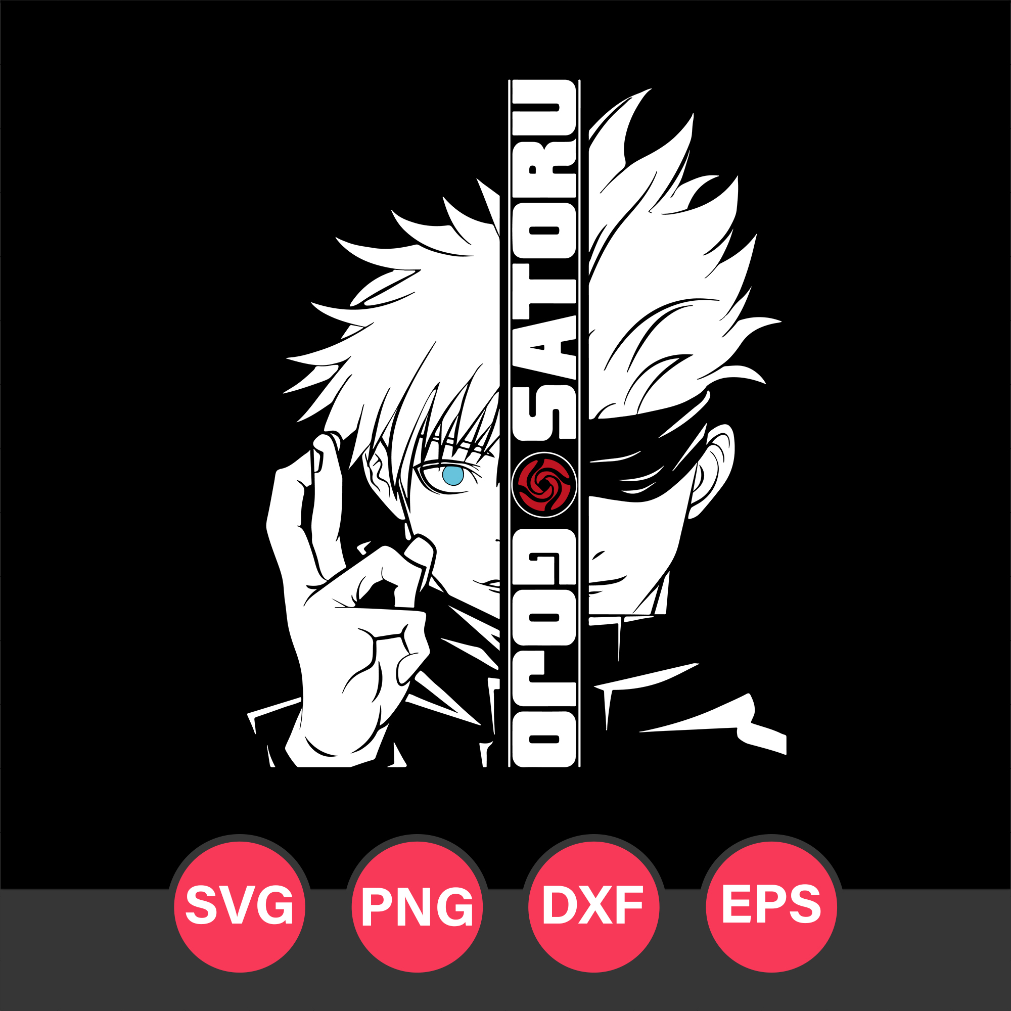 Gojo Satoru and Itadori Yuji Svg, Jujutsu Kaisen Svg, Jujuts | Inspire ...