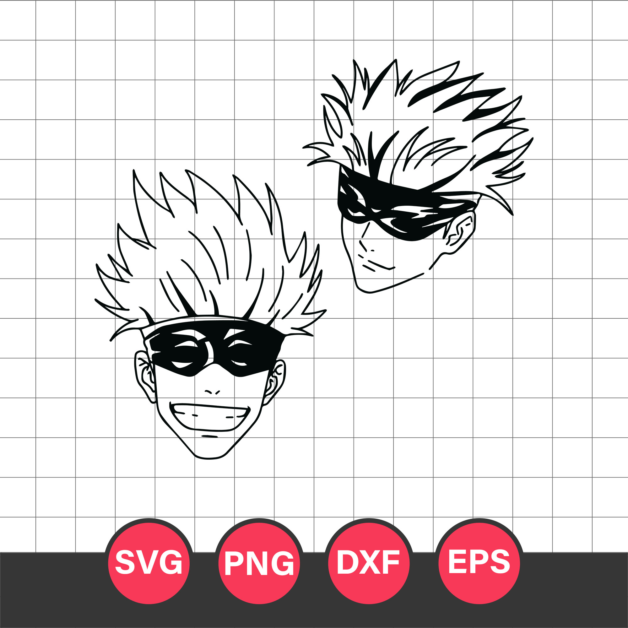 Gojo Satoru Chibi Svg, Jujutsu Kaisen Svg, Jujutsu Kaisen Ch - Inspire ...