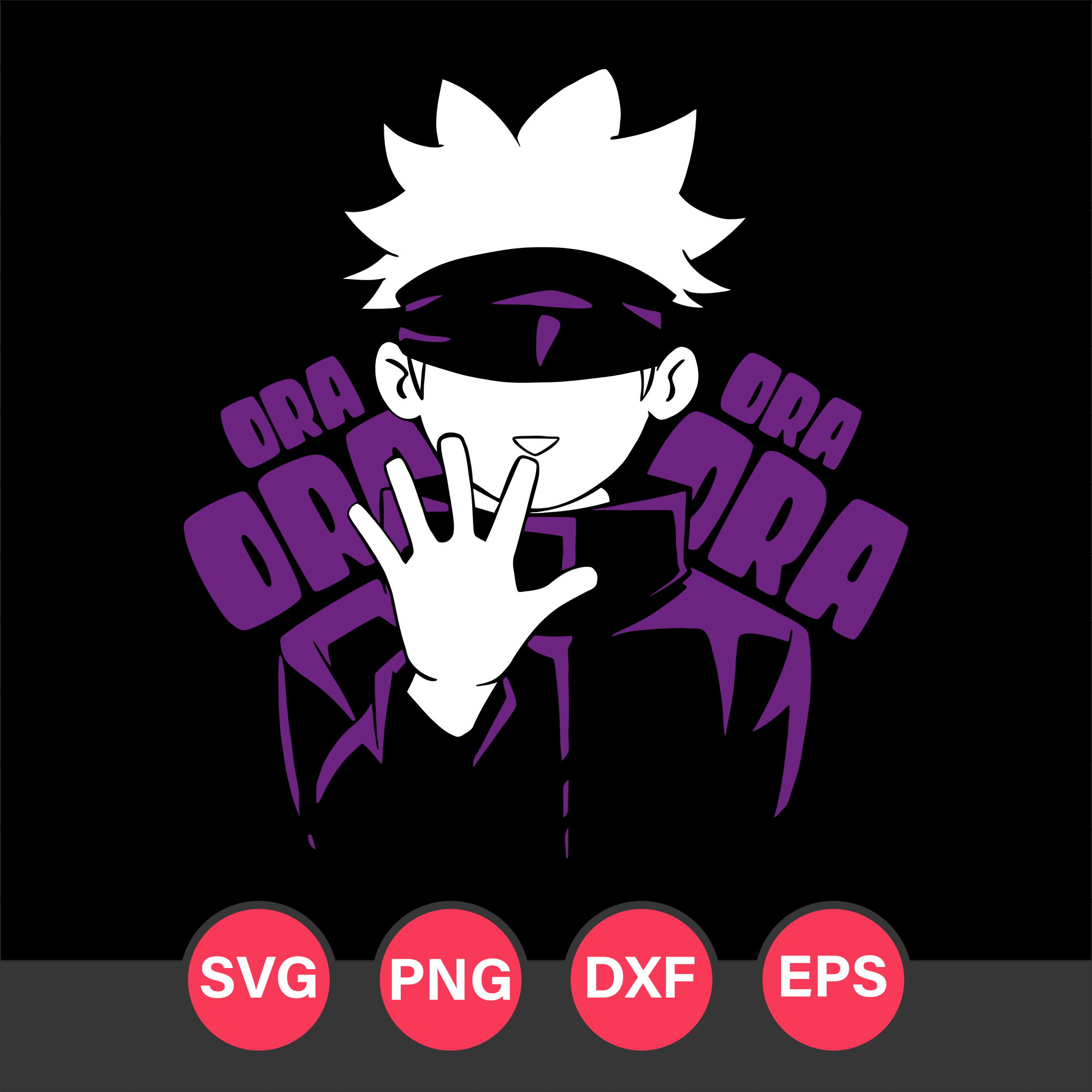 Gojo Satoru Svg, Jujutsu Kaisen Svg, Jujutsu Kaisen Cricut S - Inspire ...