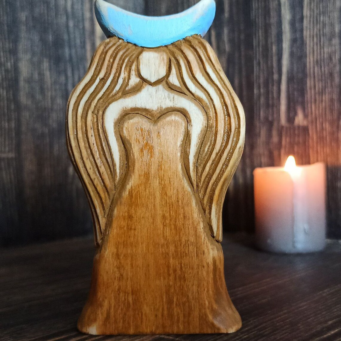 Selene moon goddess Luna Triple moon Greek Roman | Inspire Uplift