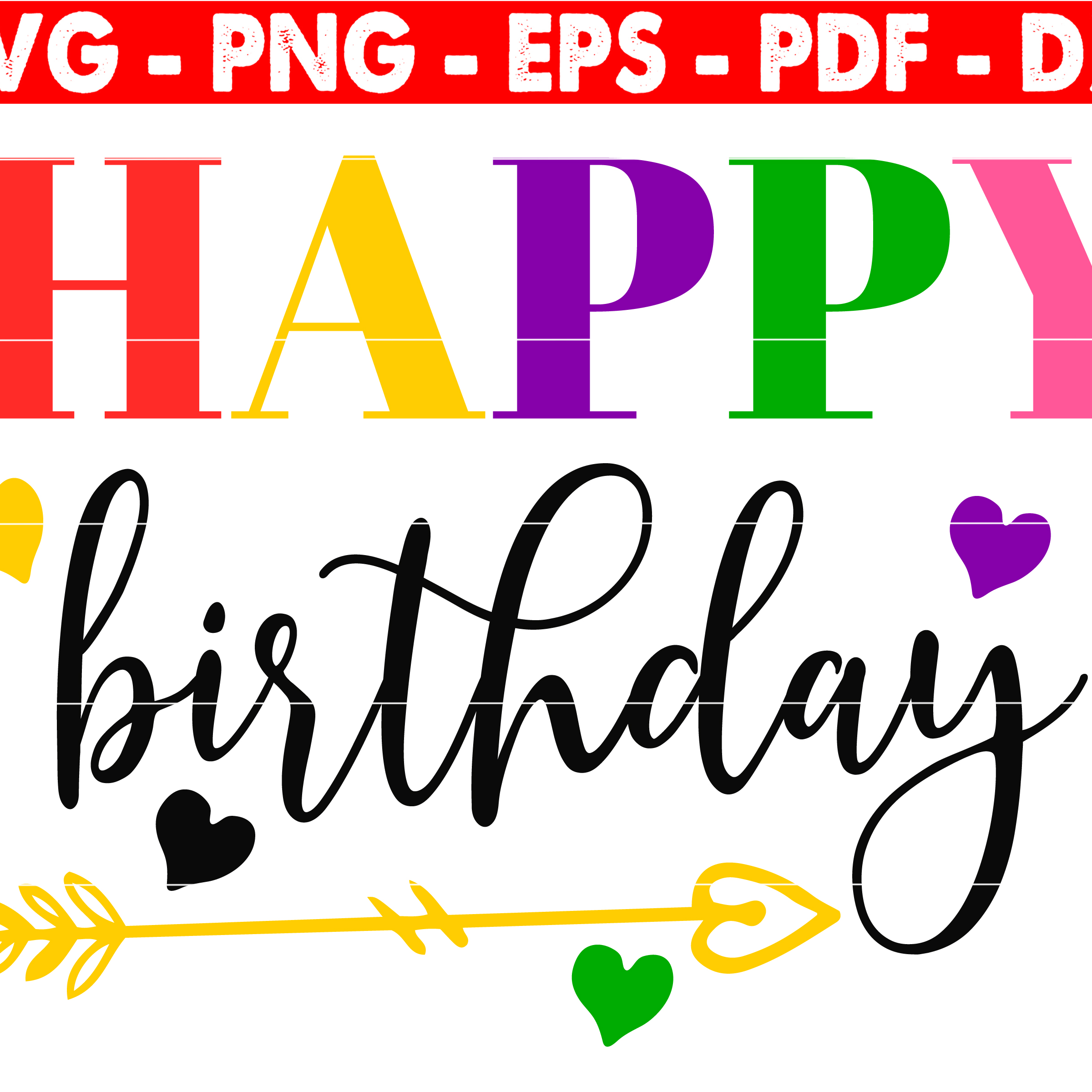 Happy Birthday Svg, Birthday Stars Cake Topper Svg, Boy Birt - Inspire Uplift