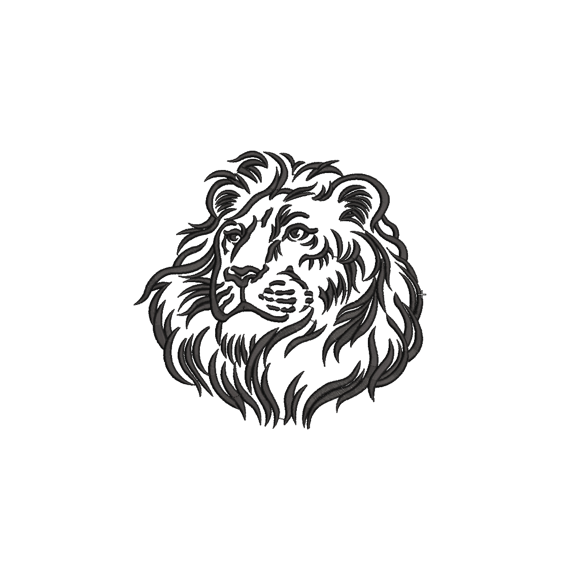Lion Embroidery Designs, Lion With Crown Embroidery Designs | Inspire ...