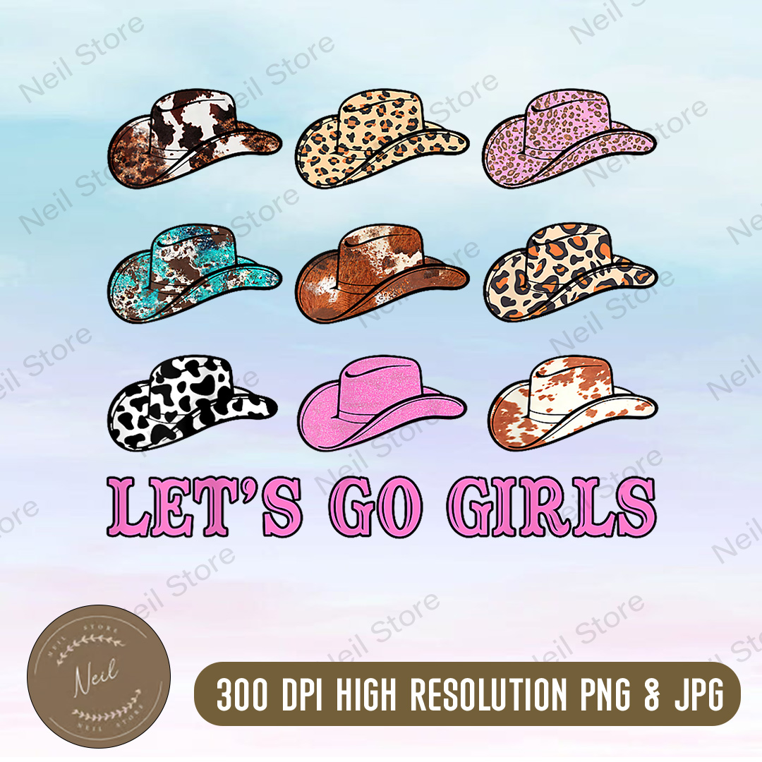 Cowboy Hat SVG, Cowgirl Hat Svg, Western Cow Svg, PNG, Eps, | Inspire ...