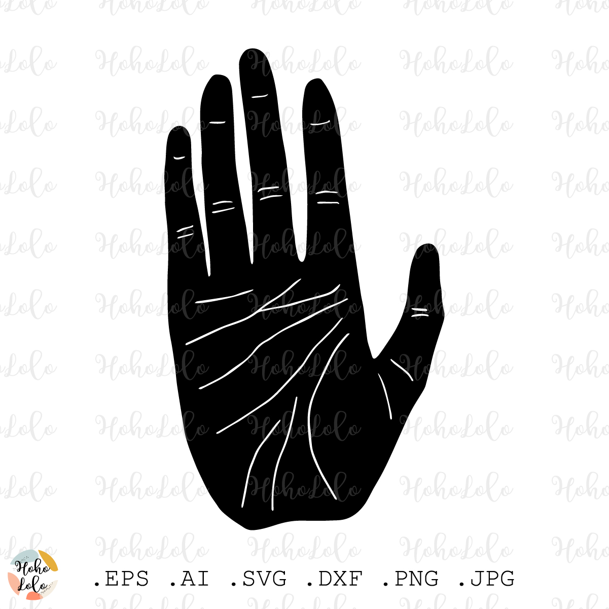 Palm Svg, Magic Hand Svg, Palm Silhouette, Palm Cricut, Lin - Inspire ...