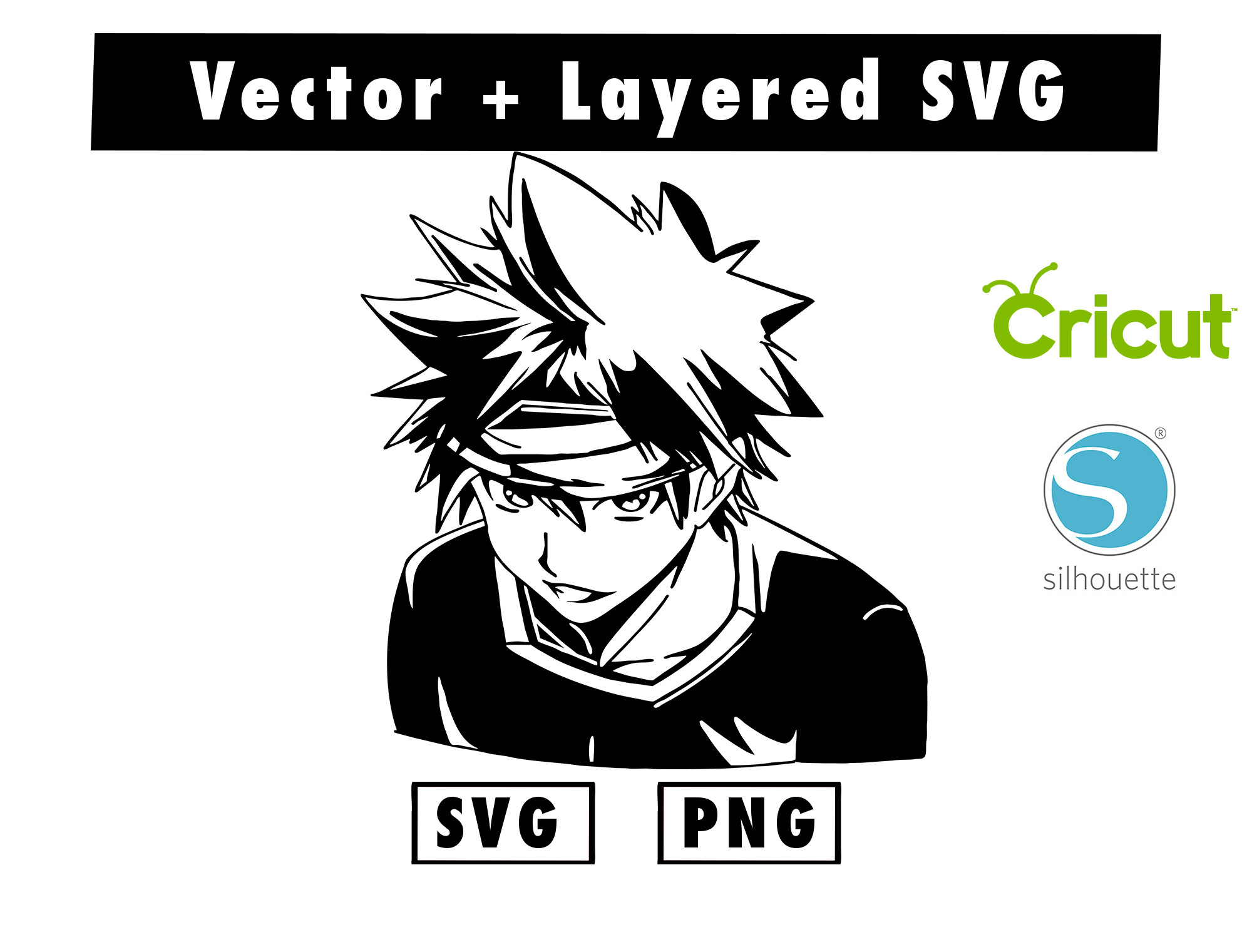 Food wars svg and png files for cricut machine , anime svg , | Inspire ...
