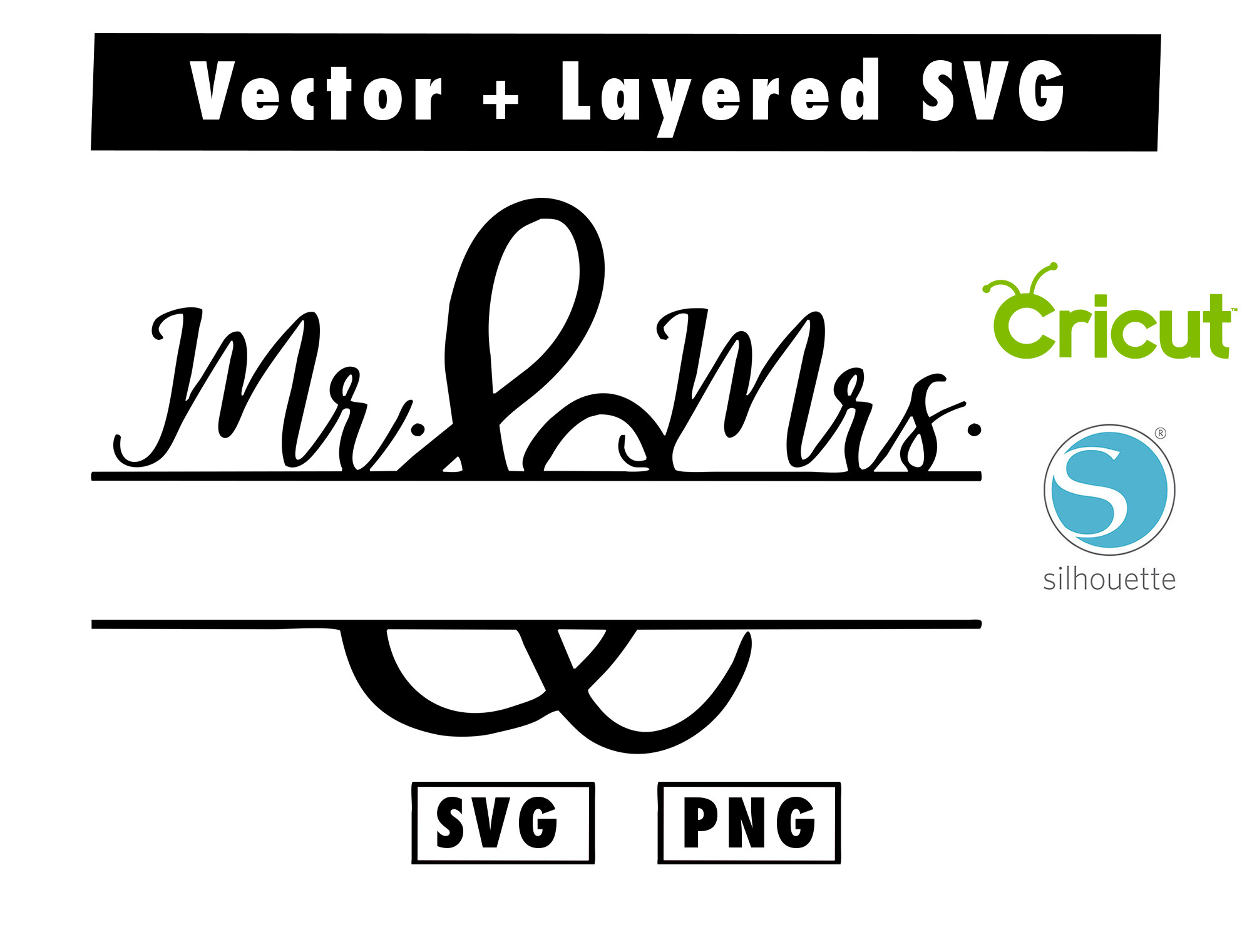 Mr. & Mrs svg and png files for cricut machine , anime svg , | Inspire ...