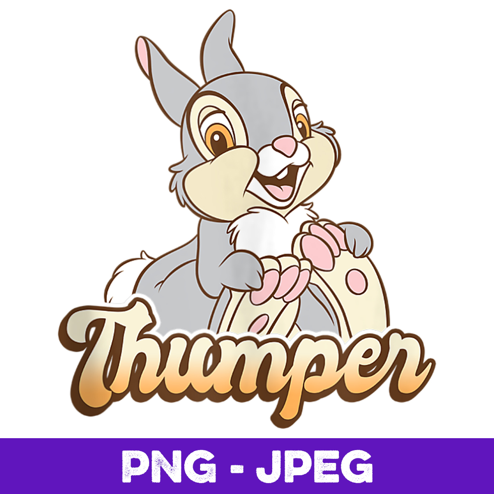 Disney Bambi Thumper Classic Portrait V2 | Inspire Uplift