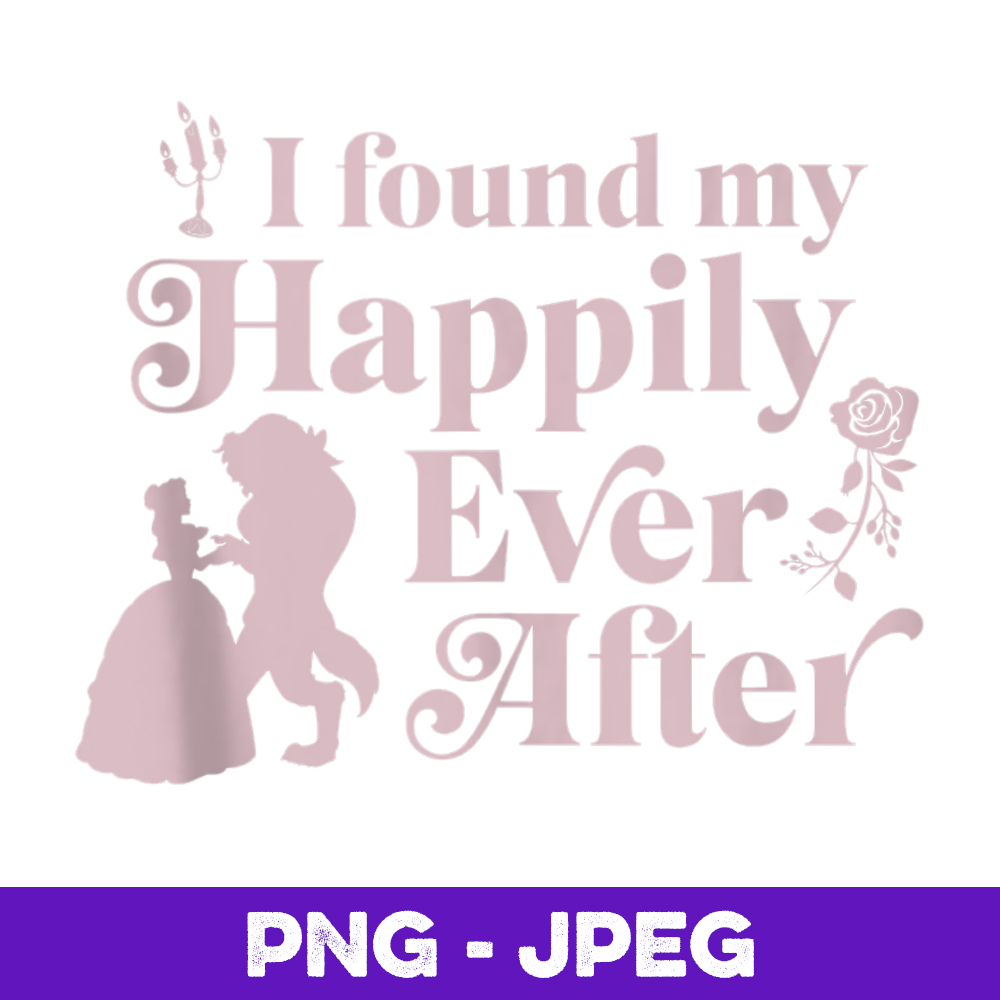 Disney Beauty And The Beast I Found My Happily Ever After V2 | Inspire ...