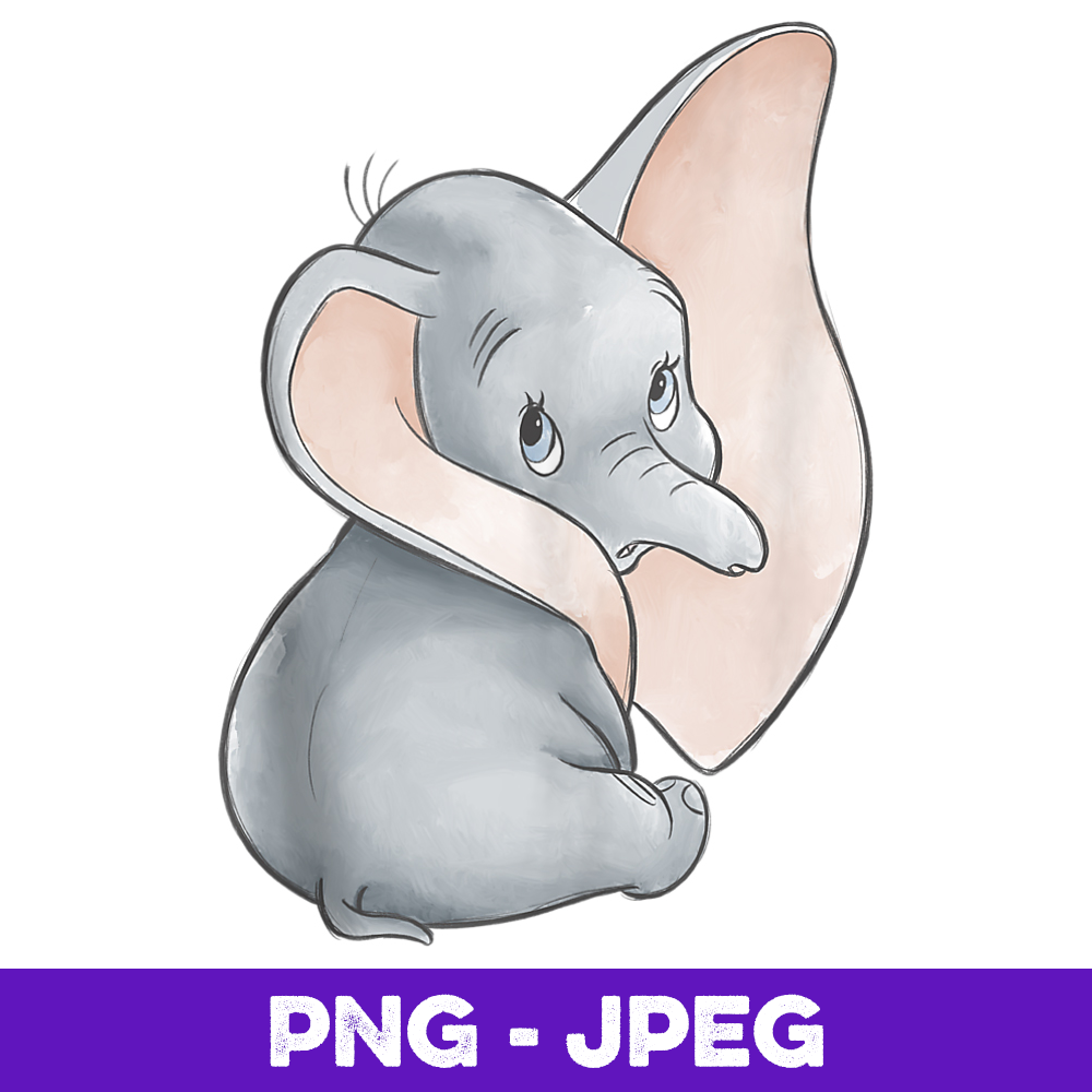 Disney Dumbo Simple Portrait V2 | Inspire Uplift