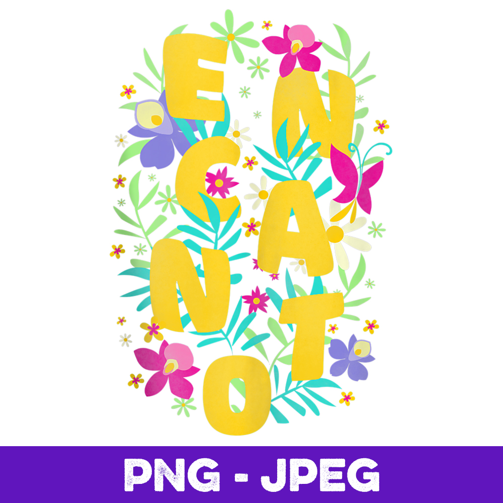 Disney Encanto Flower Arrangement Logo V2 - Inspire Uplift