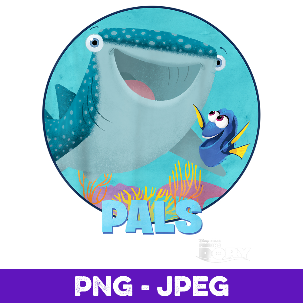 Disney Finding Dory Pals Destiny Graphic V4 | Inspire Uplift