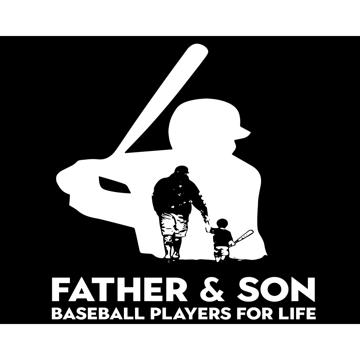 Father And Son Baseball Players For Life Svg, Fathers Day Sv | Inspire ...