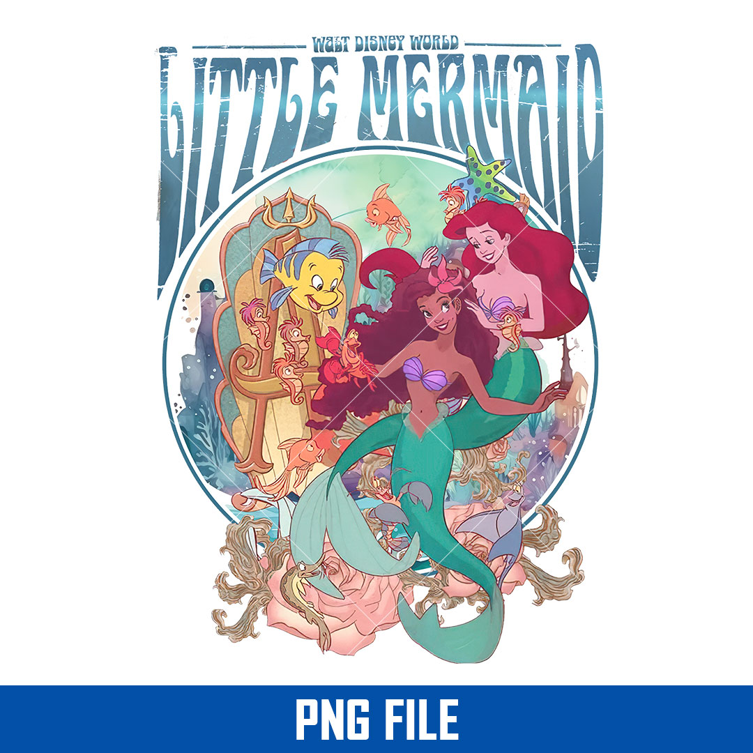 Ariel Mermaid Primcess Png, The Little Mermaid Png, Little M - Inspire ...
