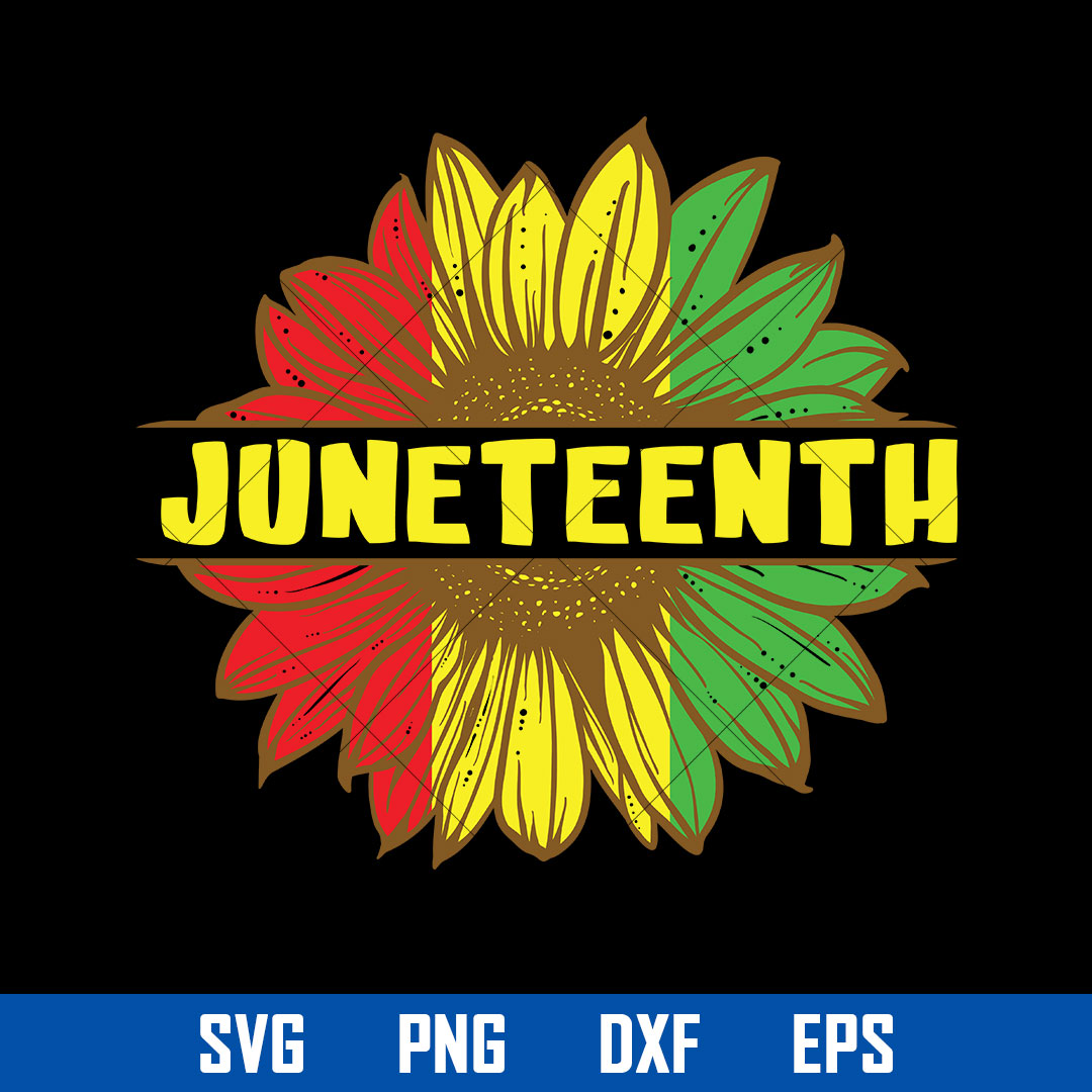Juneteenth Sunflower Svg, Juneteenth Svg, Black History Svg, - Inspire ...