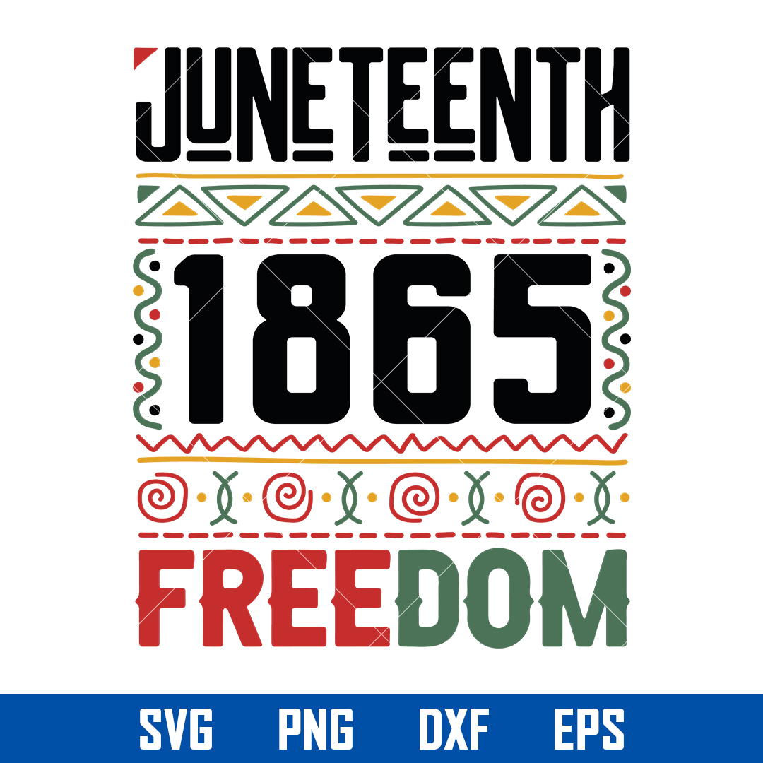 Juneteenth 1865 Freedom Svg, Juneteenth Svg, Black History S - Inspire ...