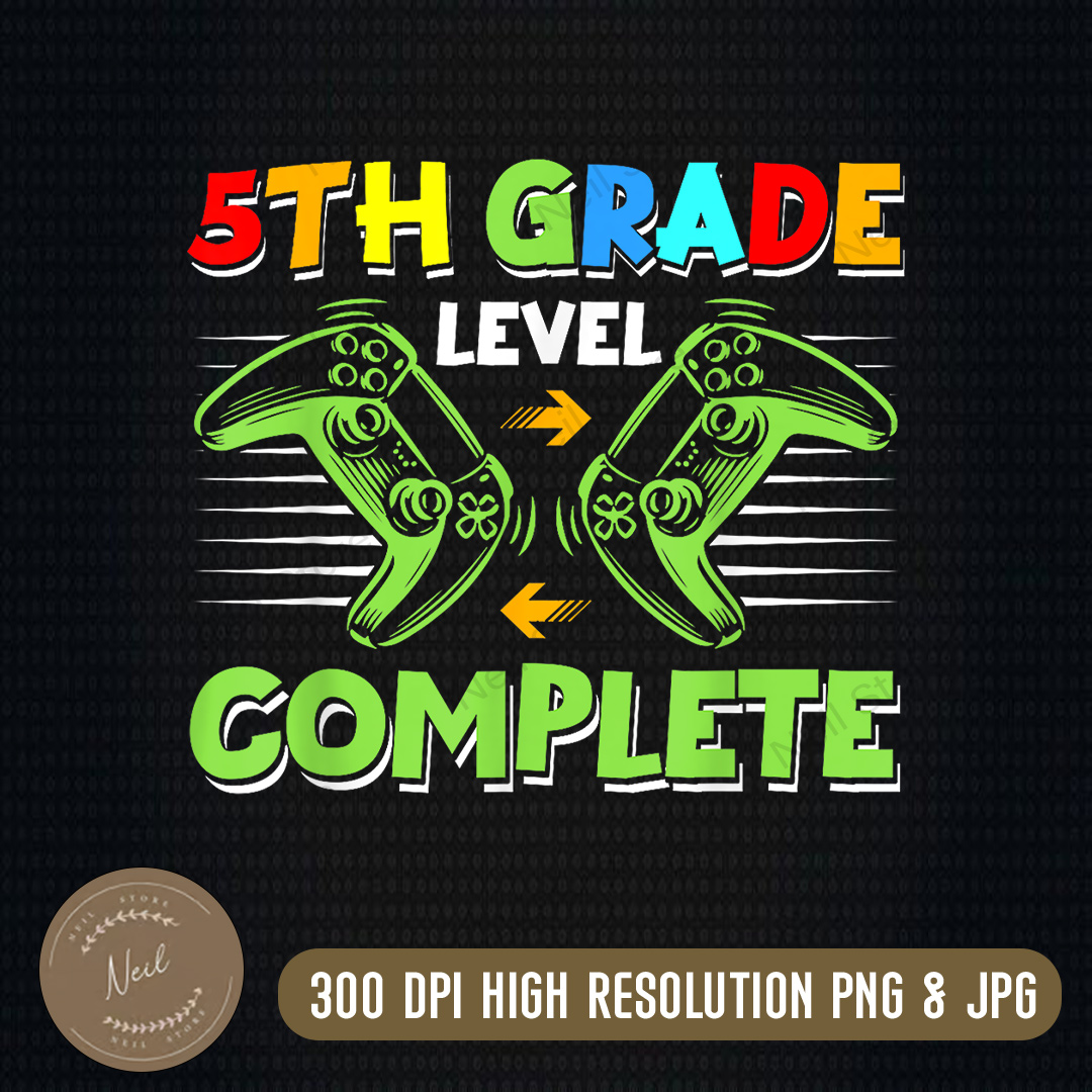 5th Grade Level Complete, Gaming End Of School, fifth Grade - Inspire ...