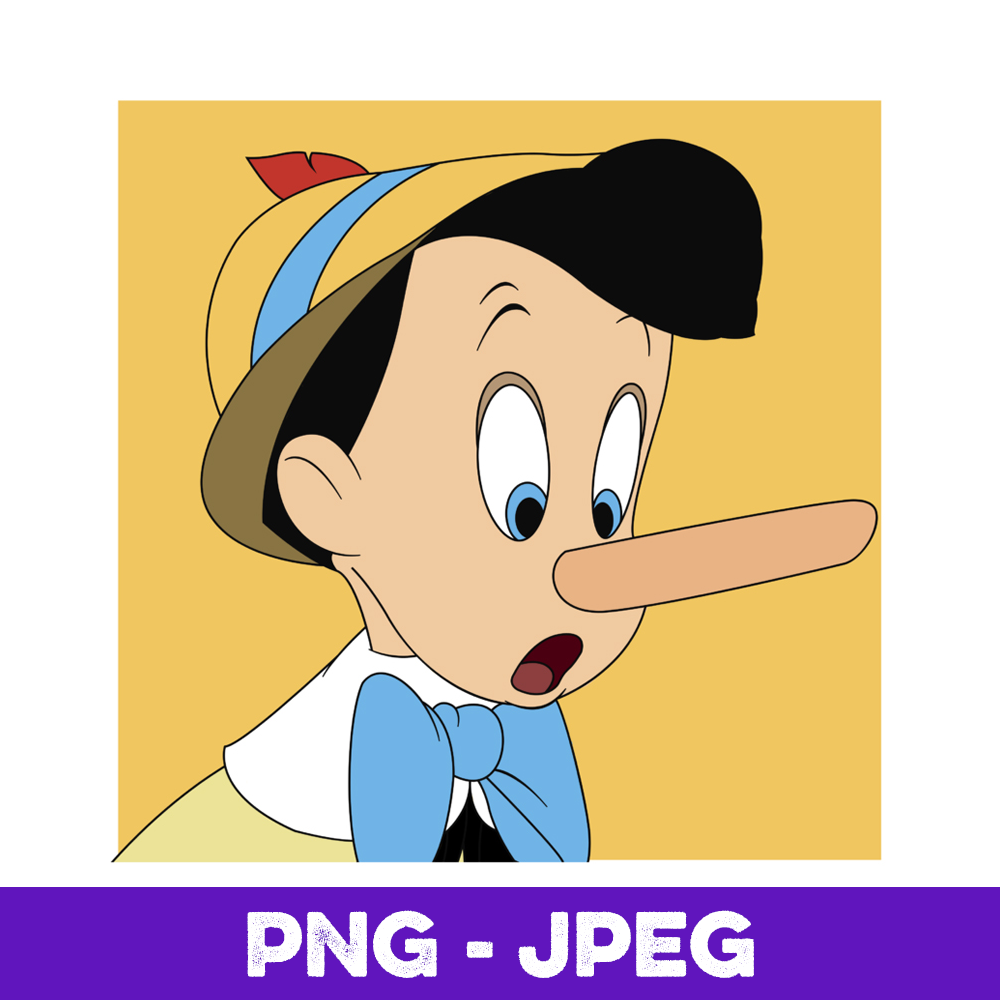 Disney Pinocchio I'll Do It Tomorrow V1 | Inspire Uplift