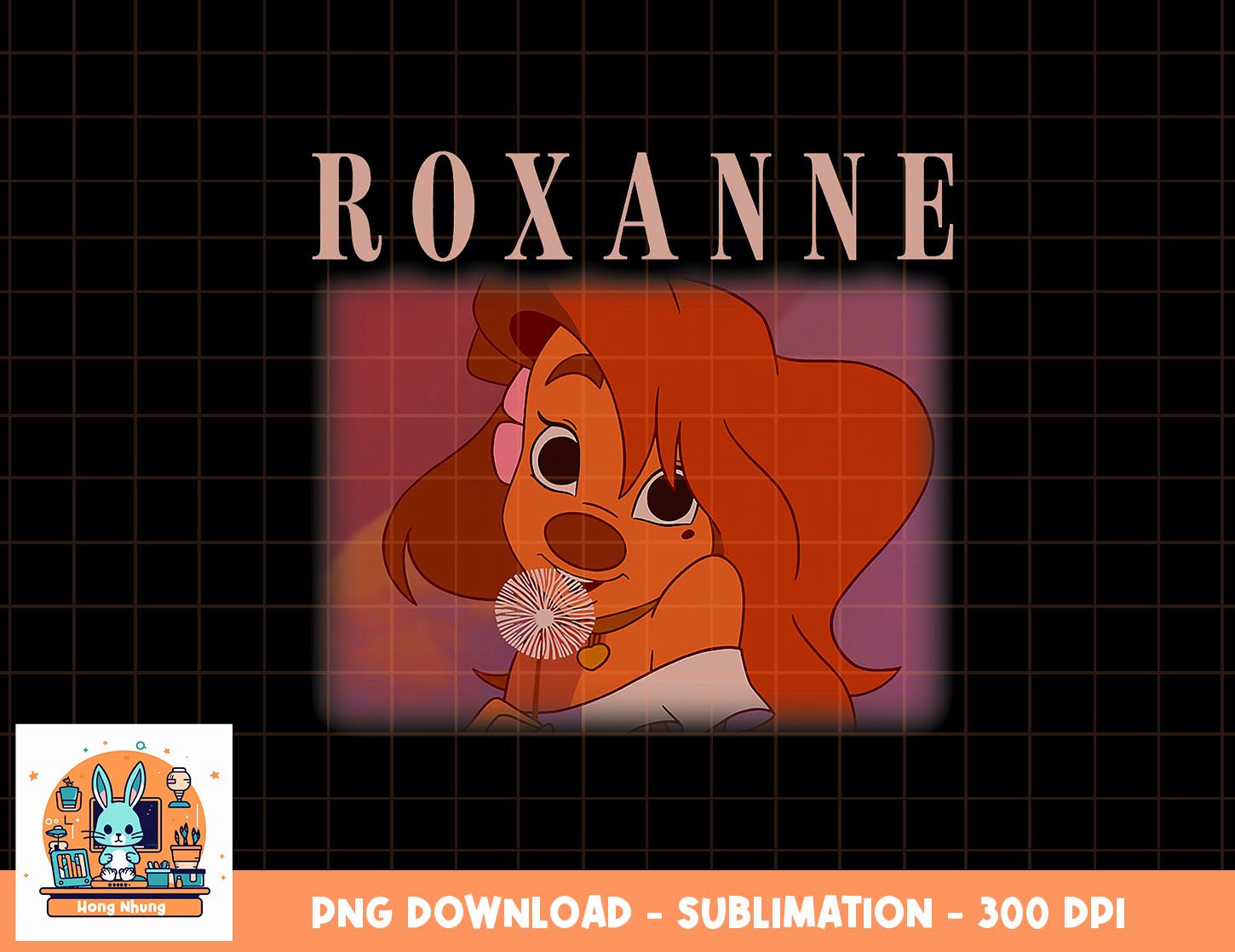 Disney A Goofy Movie Roxanne Portrait png, sublimation, digi - Inspire ...
