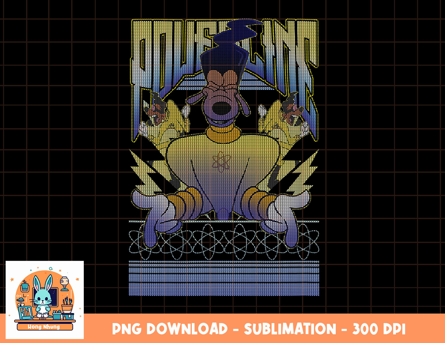 Disney Christmas A Goofy Movie Powerline Ugly Sweater png, s - Inspire ...