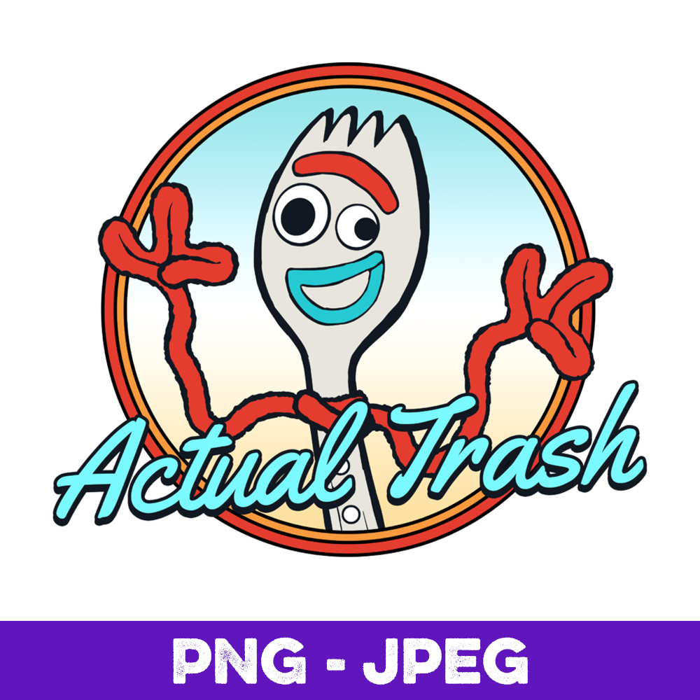 Disney Pixar Toy Story Forky Actual Trash Portrait V1 | Inspire Uplift