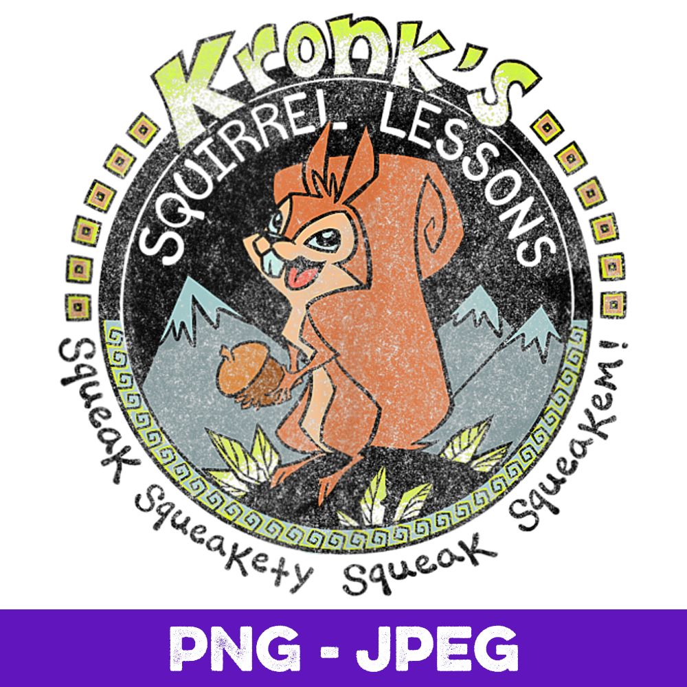 Disney The Emperor's New Groove Kronk's Squirrel Lessons V2 | Inspire ...