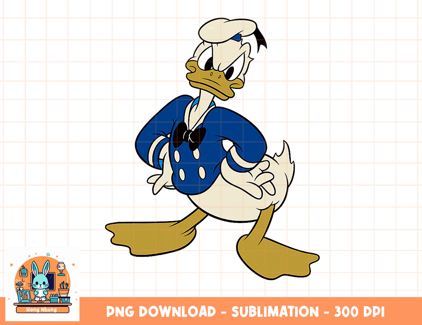 Disney Donald Duck Sassy Pose png, sublimation, digital down | Inspire ...
