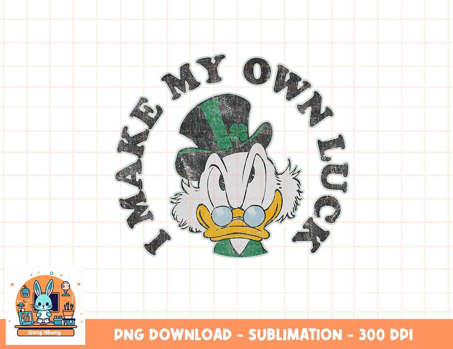 Disney St Patrick s Day Donald Duck Lucky Duck png, sublimat | Inspire ...