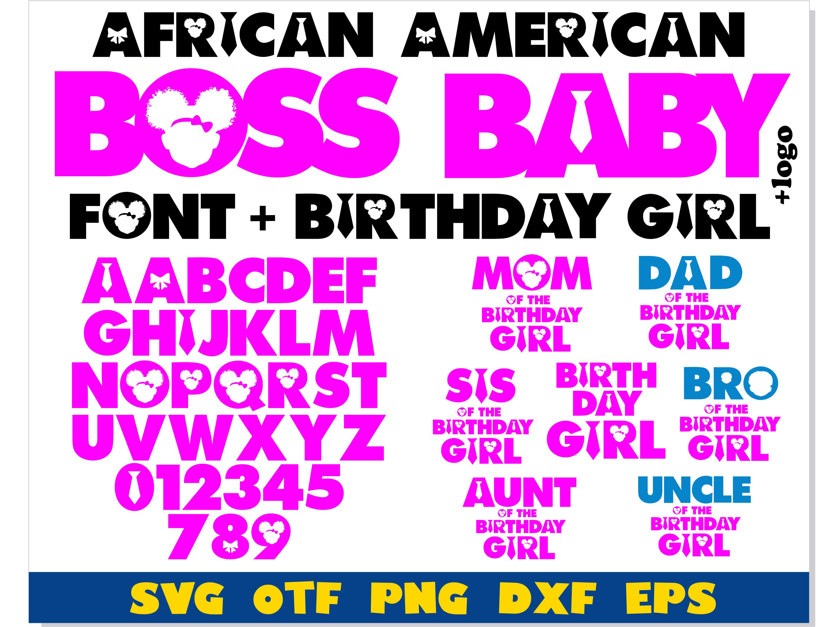 African American Boss Baby Girl Bundle | Boss Baby Girl Font - Inspire ... African American Boss Baby Girl Bundle | Boss Baby Girl Font - Inspire ...