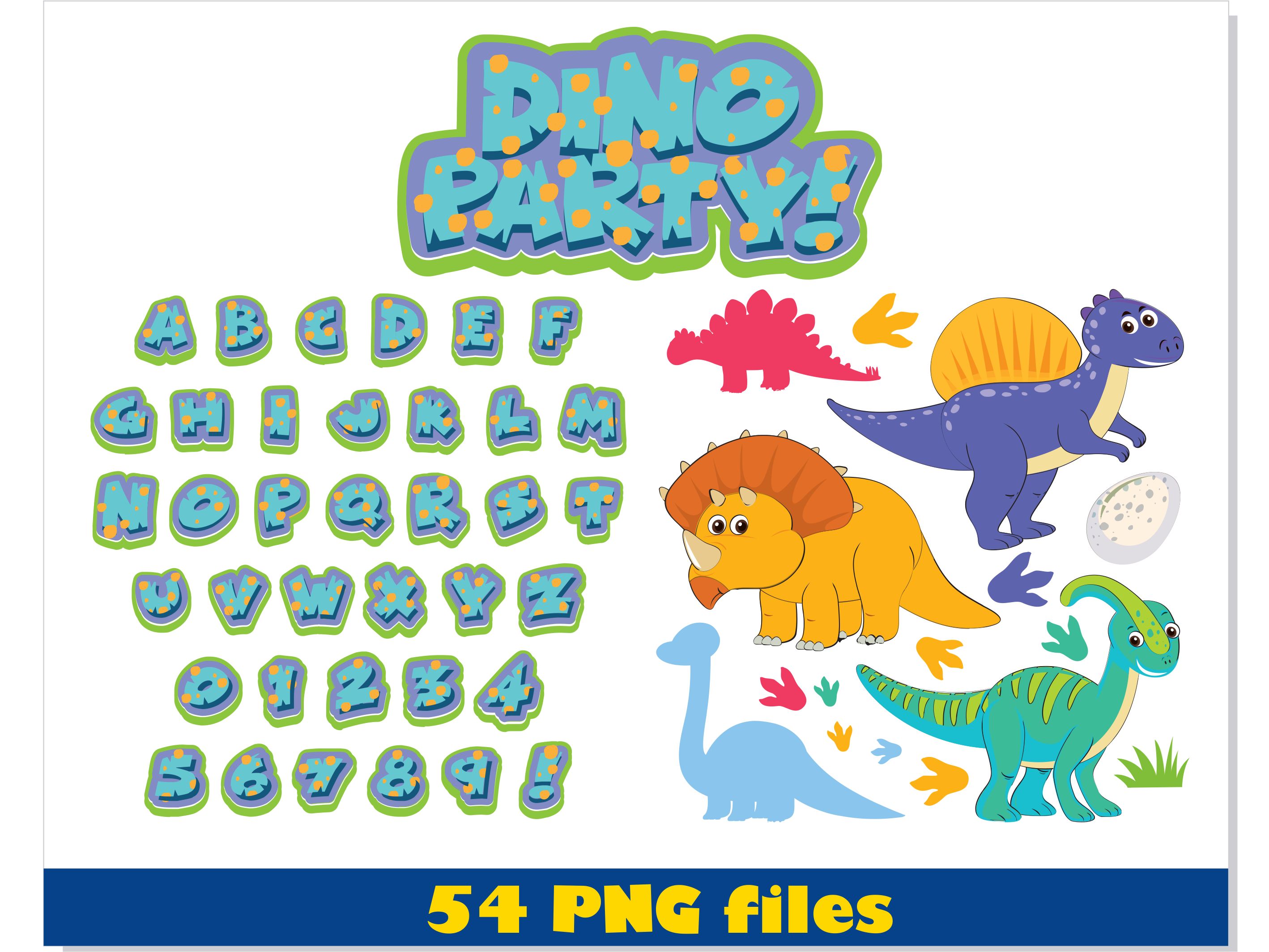 Dinosaur Bundle PNG Set | Dinosaur Font Png, Dinosaur Png, D | Inspire ...