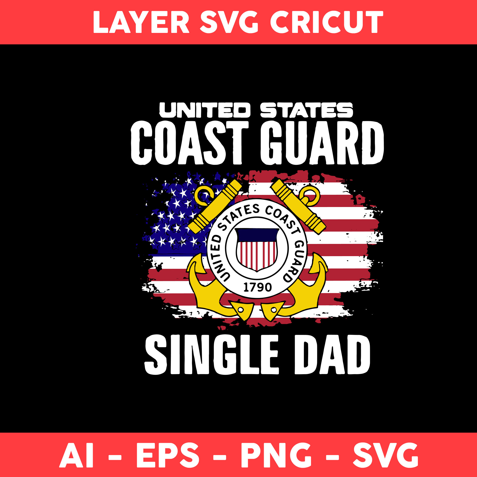 Coast Guard Logo Svg | Inspire Uplift